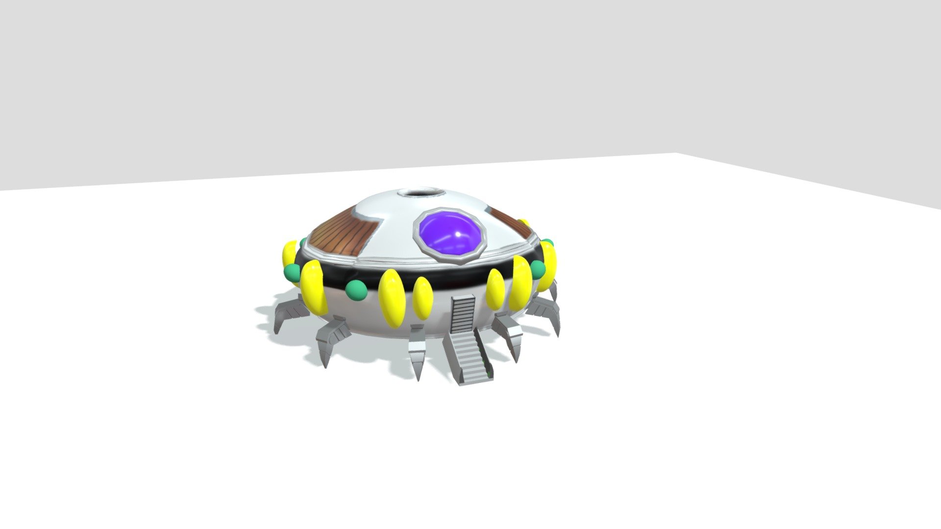 Frieza´s SpaceShip - 3D model by RelutionGS [39ec08c] - Sketchfab