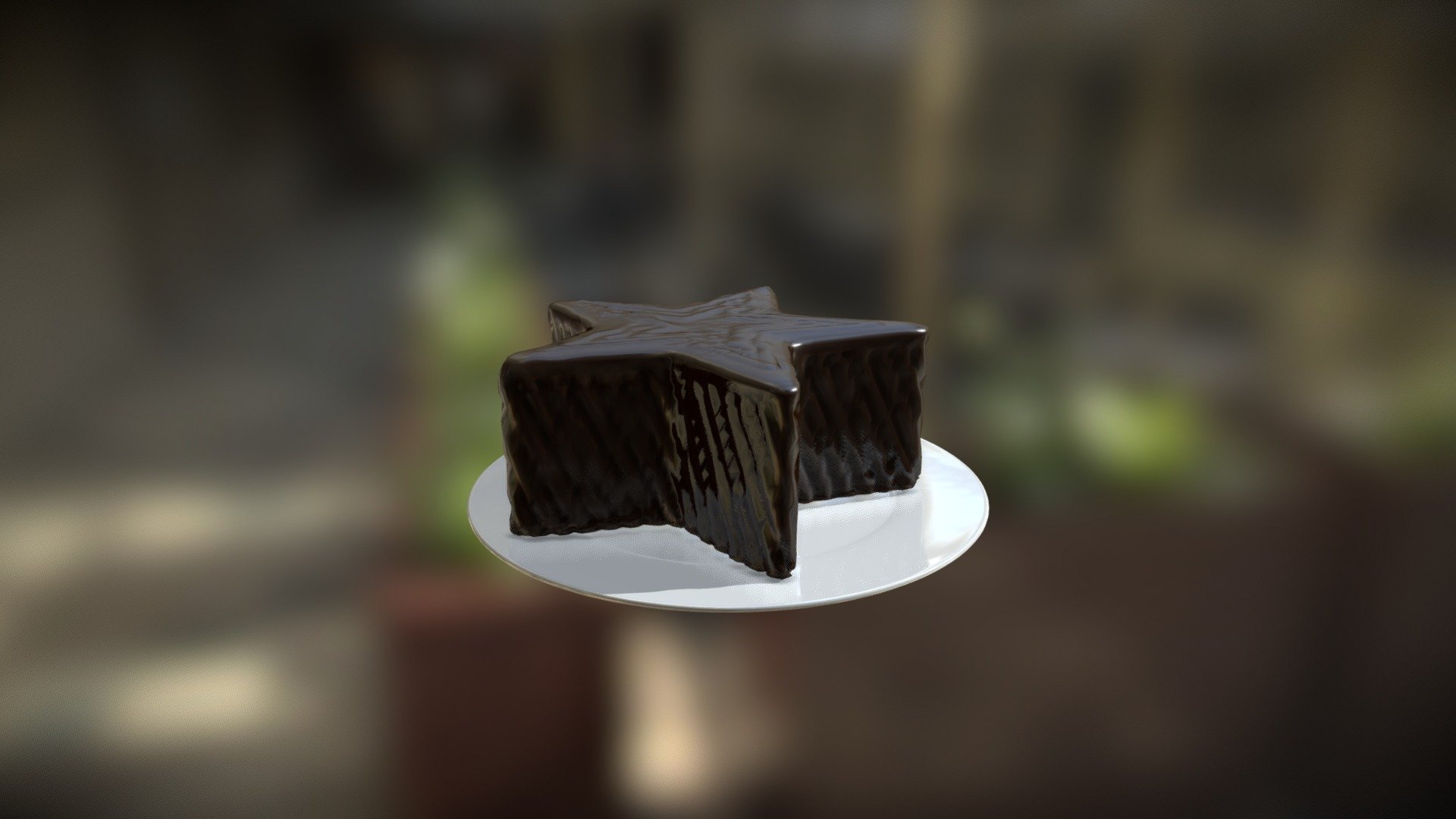 Cake Star 1 - 3D model by dner [39ef5f3] - Sketchfab