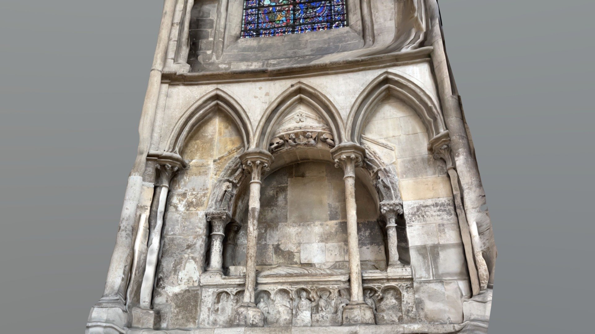 Gisant roman, cathédrale de Rouen - Download Free 3D model by AnDeNan ...
