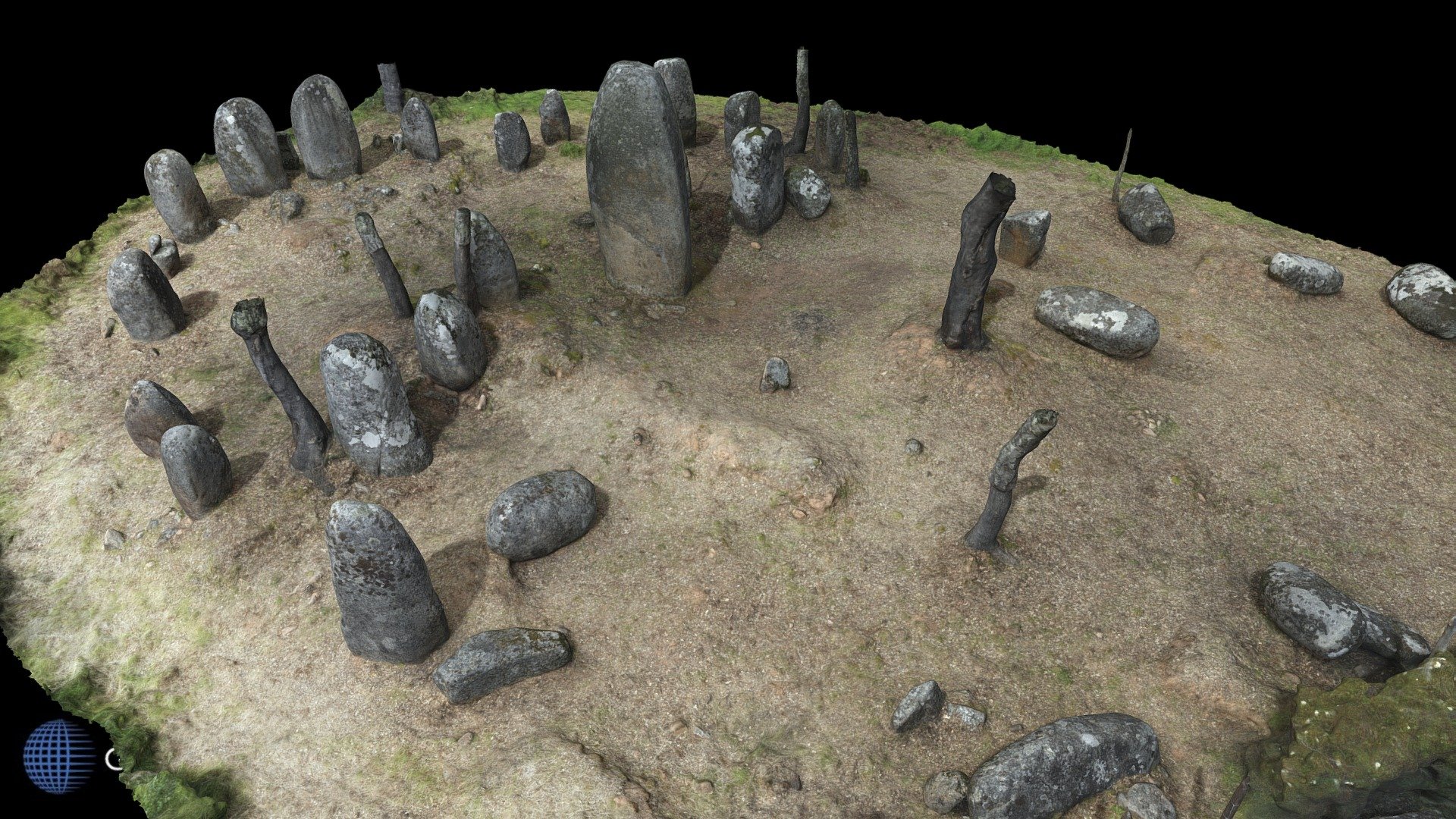 Cromeleque da Portela de Mogos, Évora - Download Free 3D model by ...