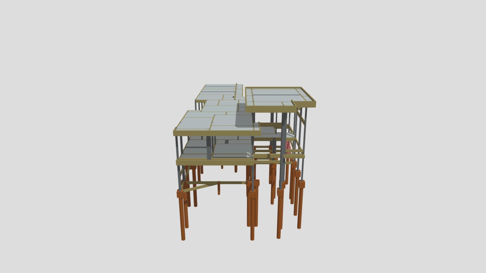 Projeto Estrutural Kelly Ritter - ProjCom - 3D model by Pedro.Staudt ...