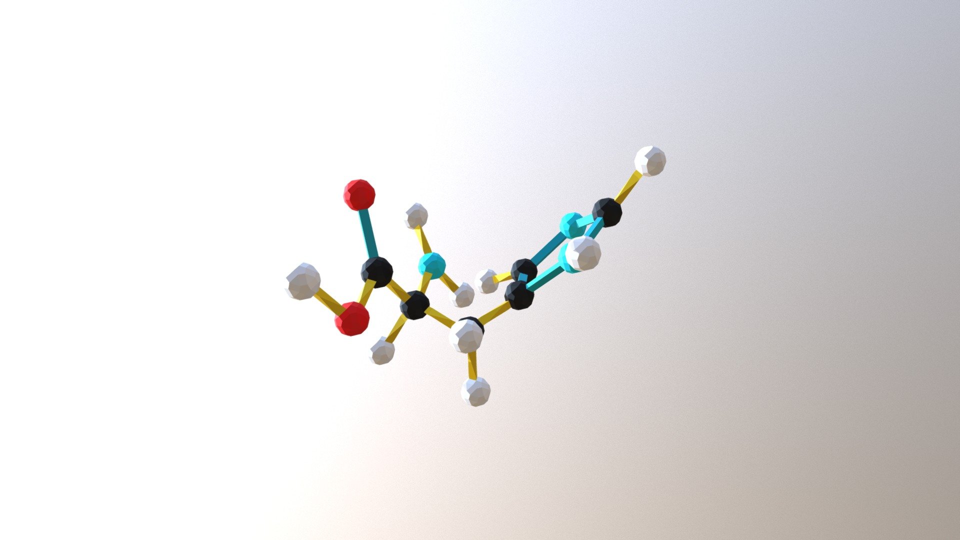 20 20 1 C6H9N3O2 Histidine - 3D model by Zometool [39f3fb2] - Sketchfab