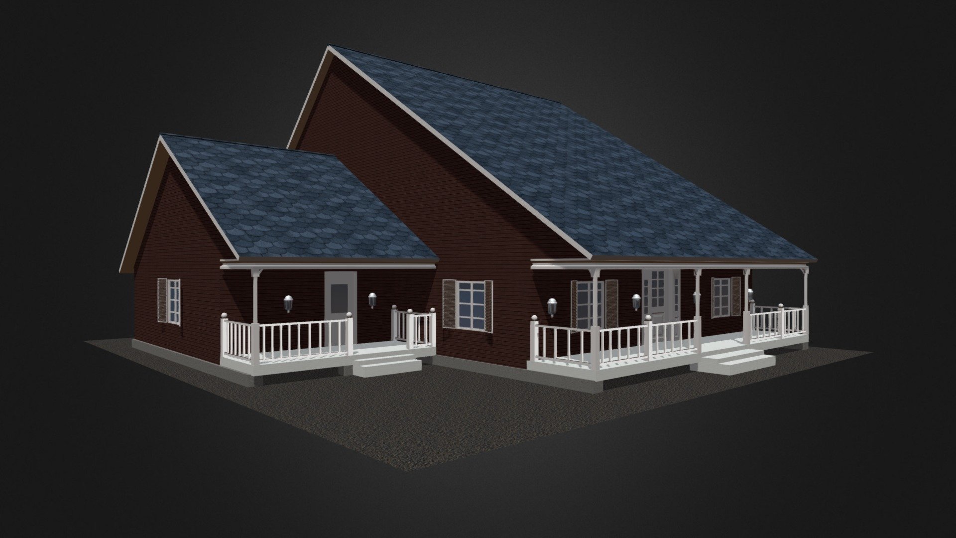 House 3 - 3D model by michael_m [39f43f8] - Sketchfab