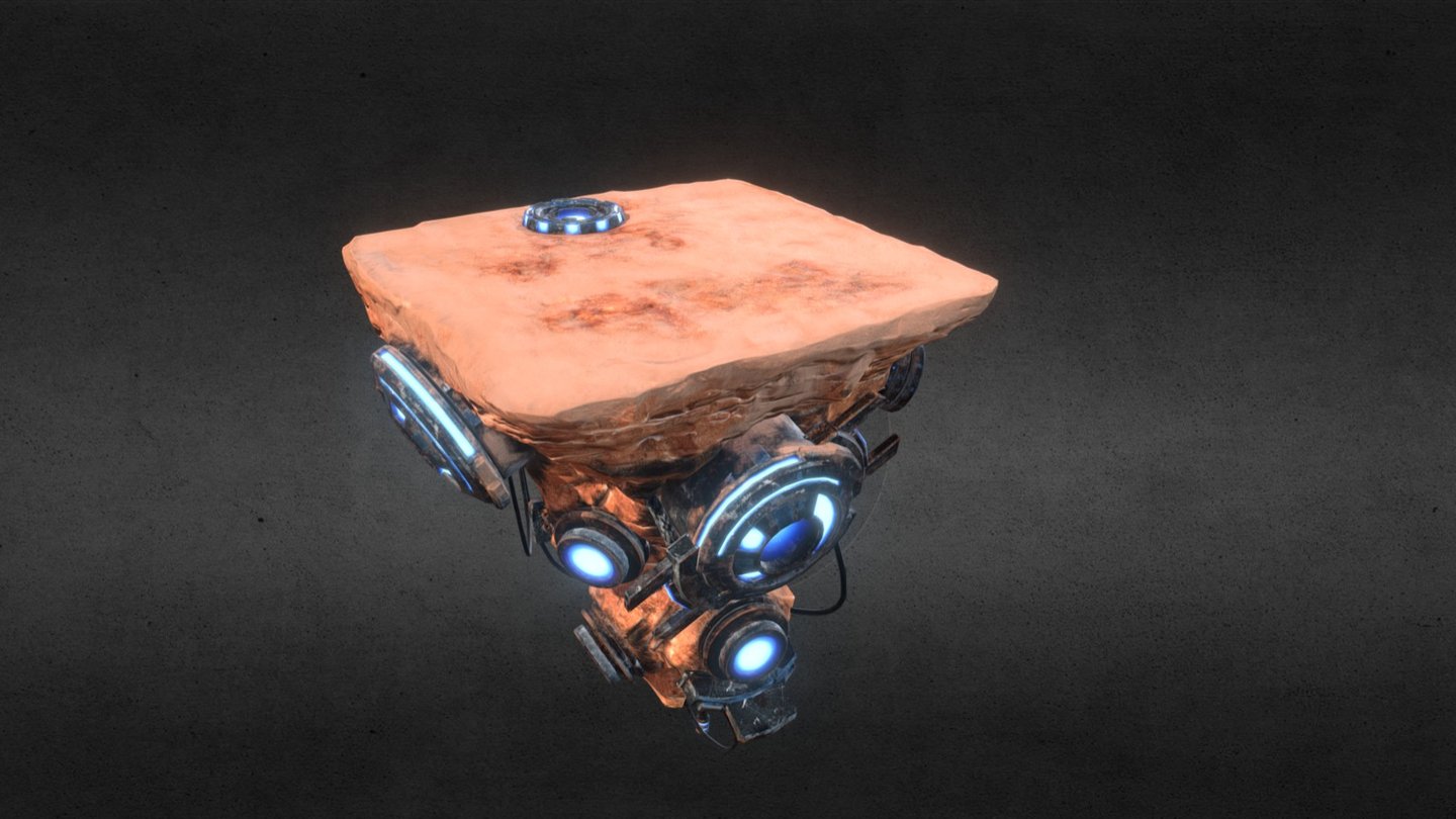 Floating Ground - 3D model by Kedrix3D [39f5455] - Sketchfab