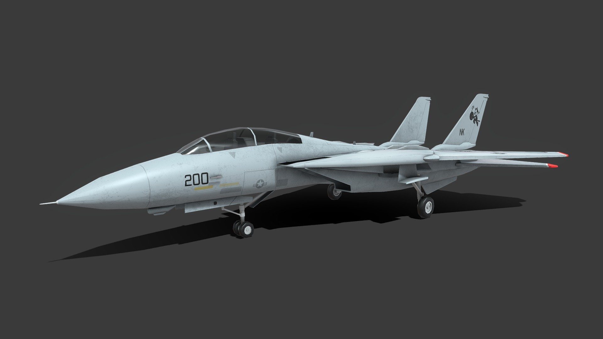 F14 Tomcat - Buy Royalty Free 3D model by Sengchor [39f5acd ...