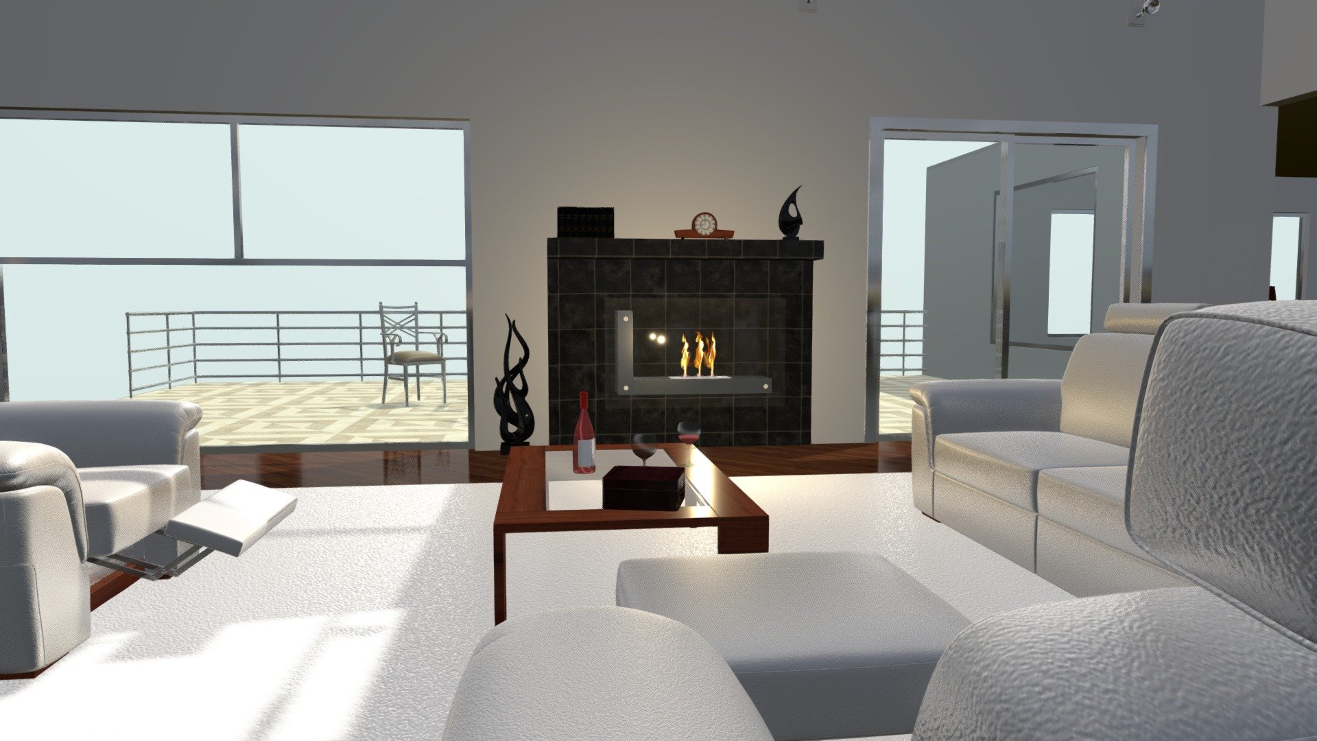 Beach House - 3D model by Edgar_Limon [39f5c46] - Sketchfab