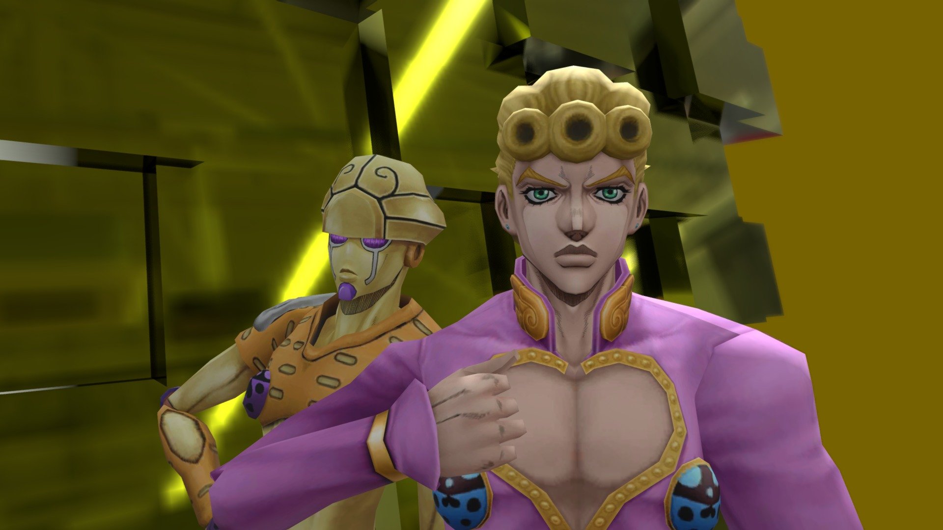 Giorno Giovanna & gold experience - Download Free 3D model by shamus ...