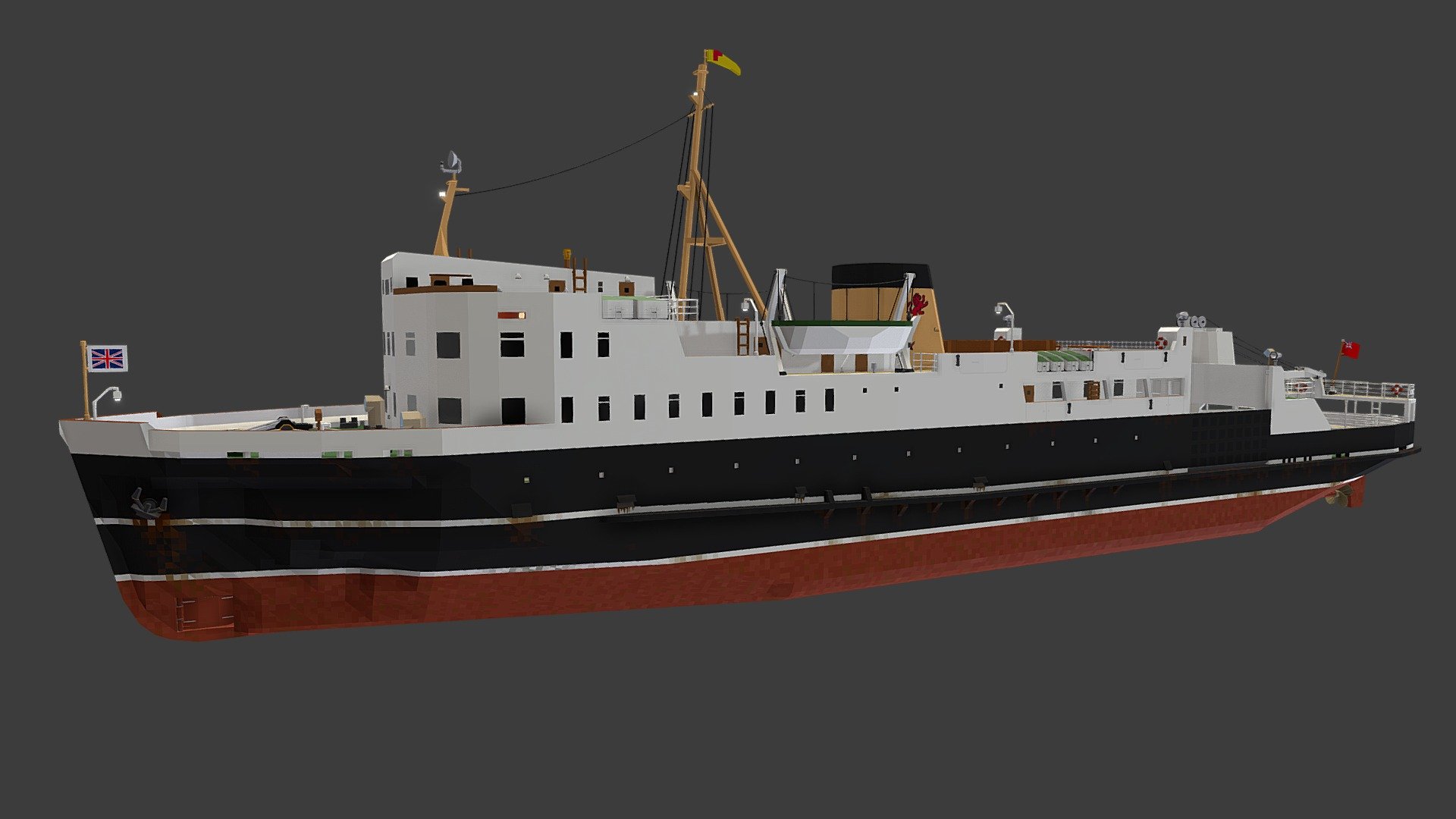 MV Glen Sannox (1957) - Download Free 3D model by Potater_King [39f72e9 ...