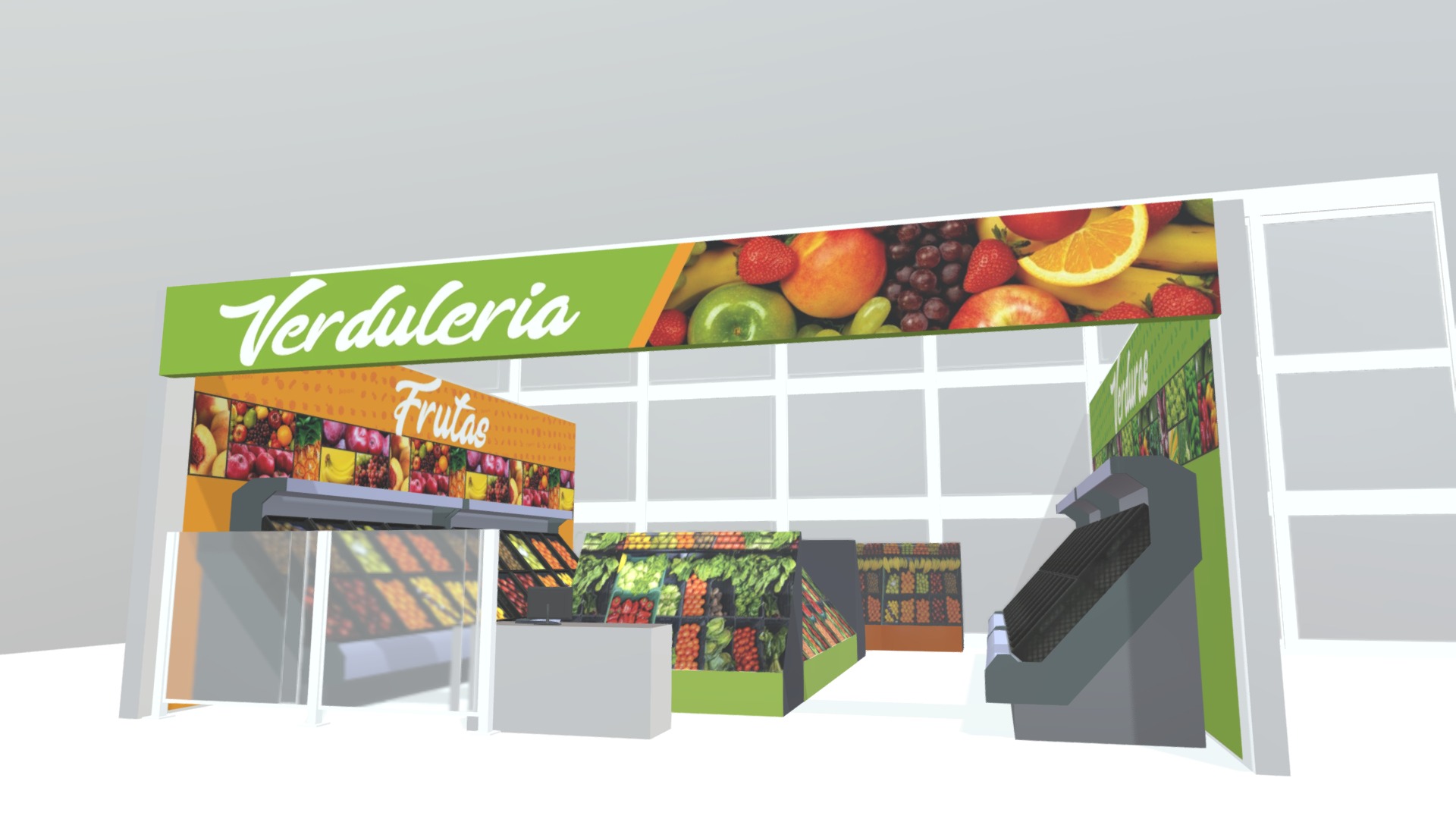 Verduleria Cerrado - 3D model by Randazzo Designer (@randazzodesigner ...