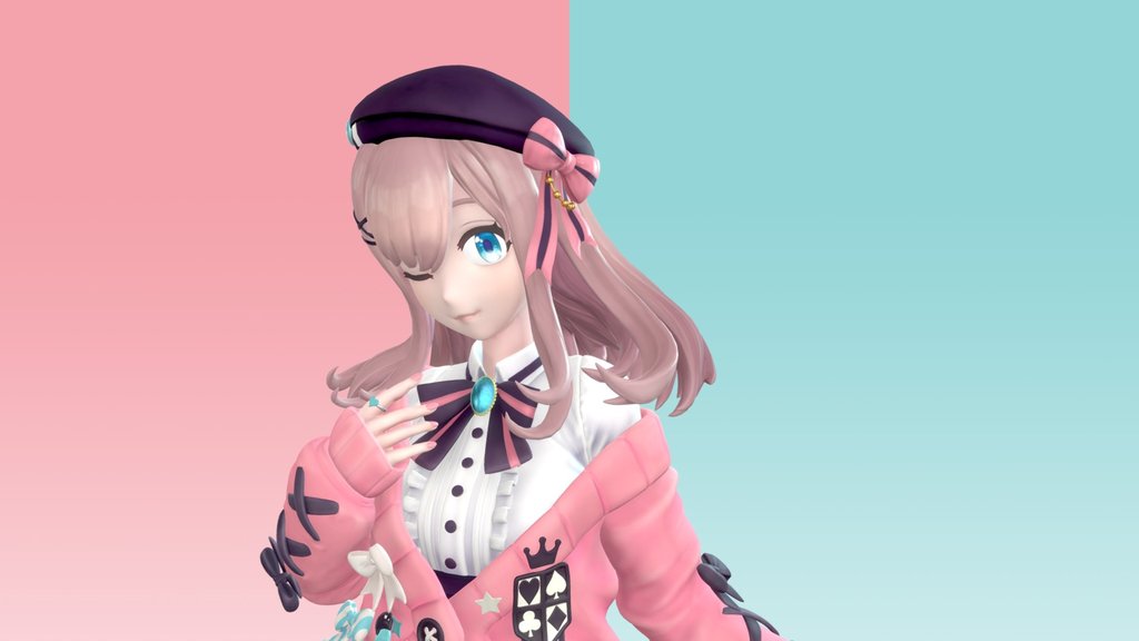 Vtuber A 3D Model Collection By Kungfudu78 Sketchfab