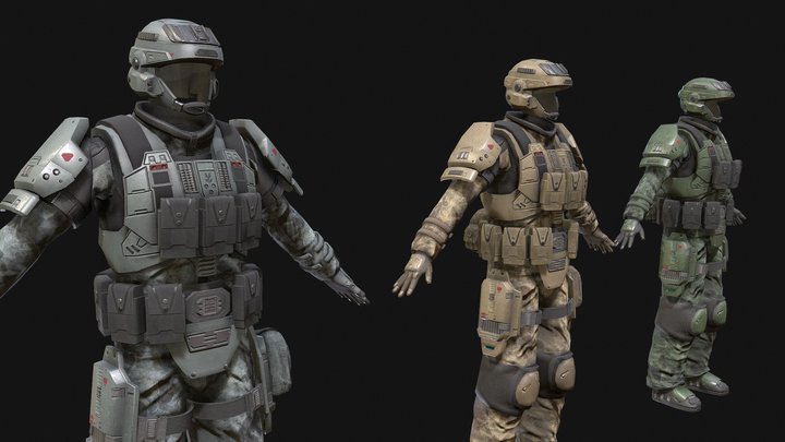 Halo 3D models - Sketchfab