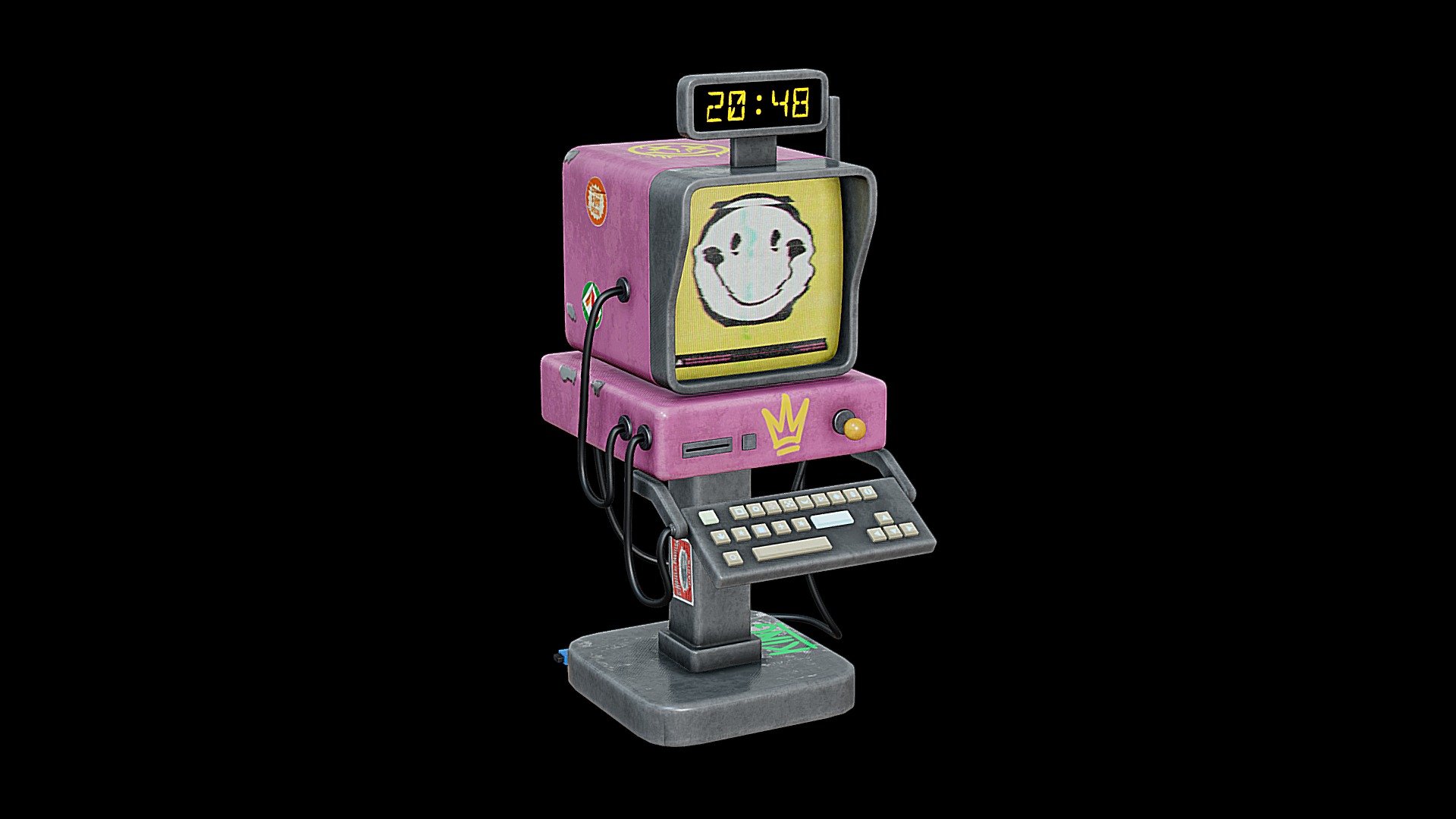 Stylized Computer - Buy Royalty Free 3D model by Freepoly.org ...