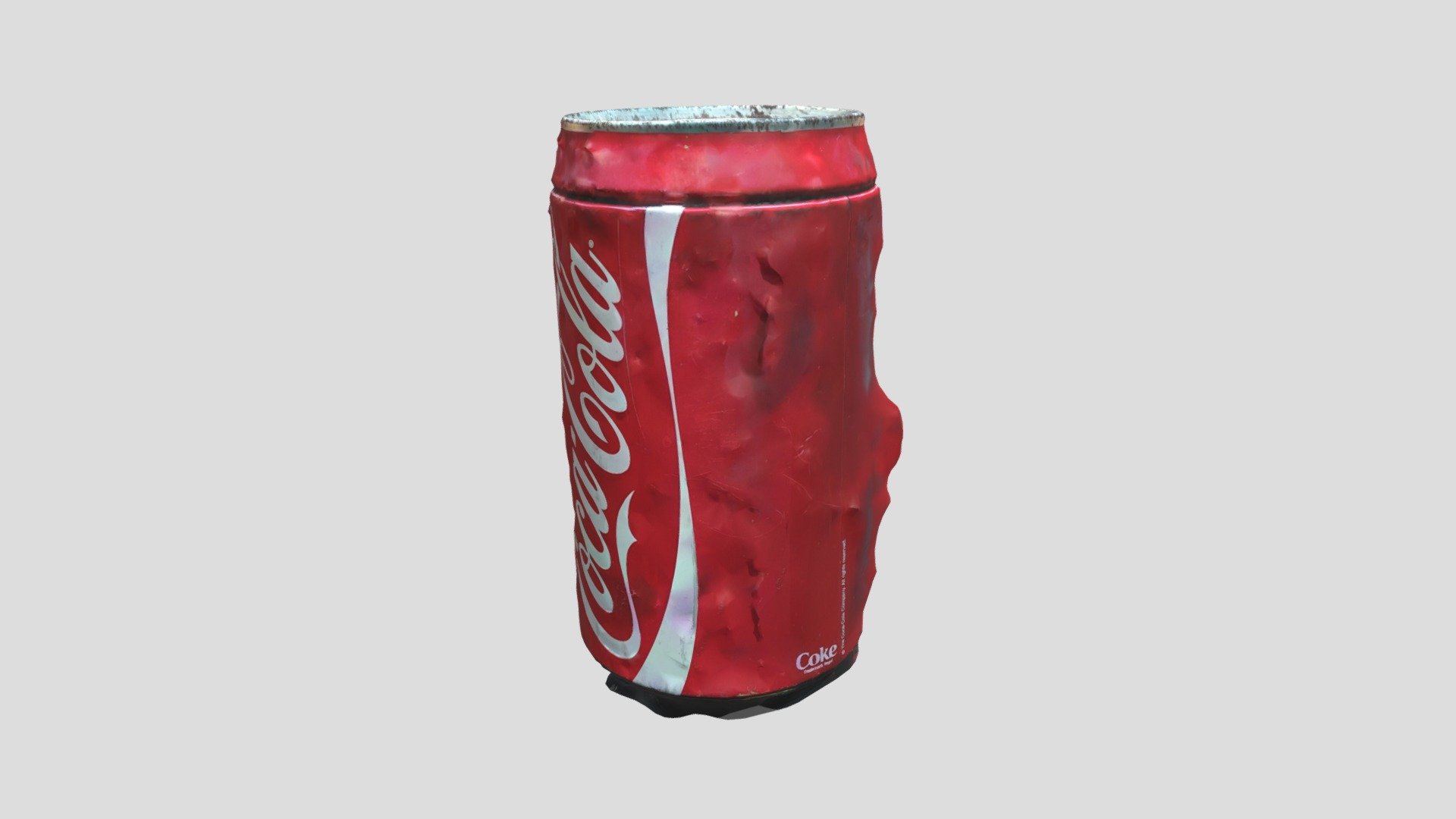 Coca Cola blasted money box - Download Free 3D model by Saracay ...