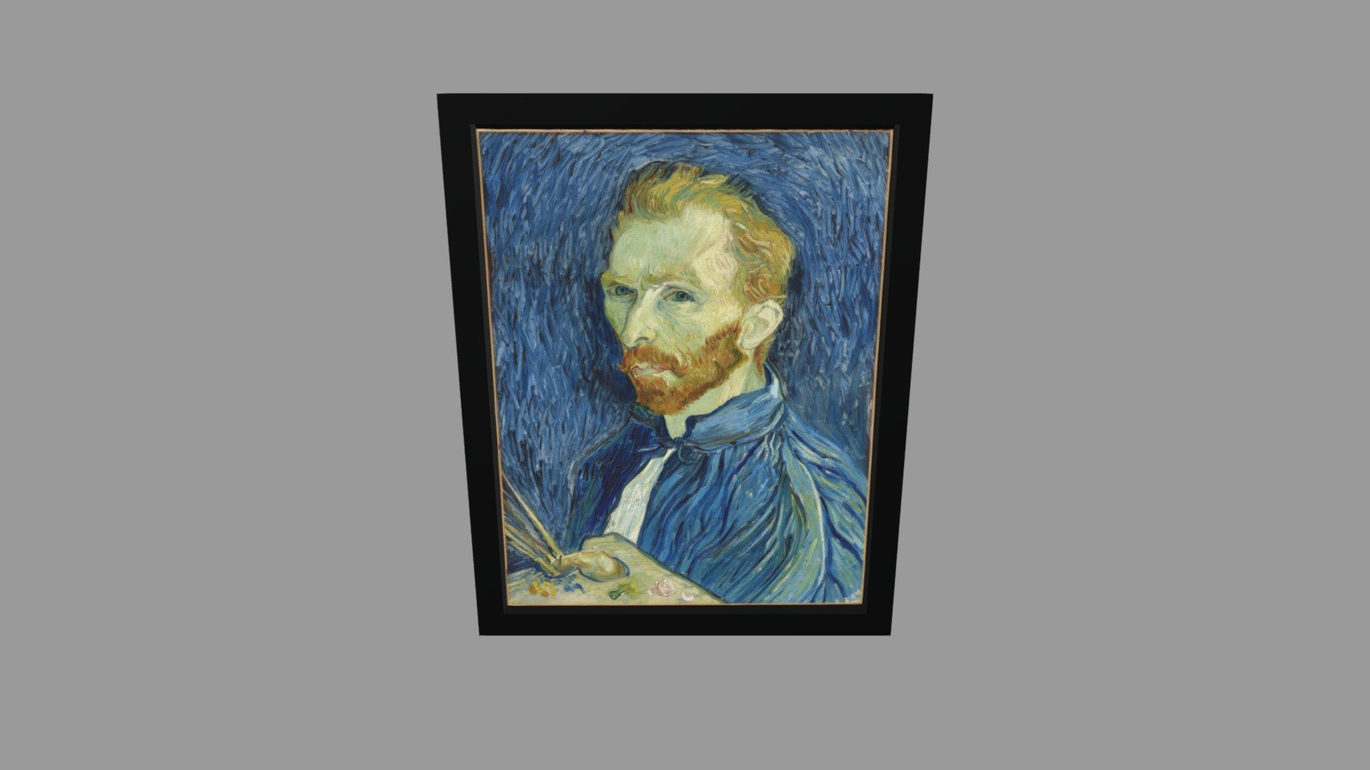 Self-Portrait, 1889 - 3D model by National Gallery of Art (@ngadc ...