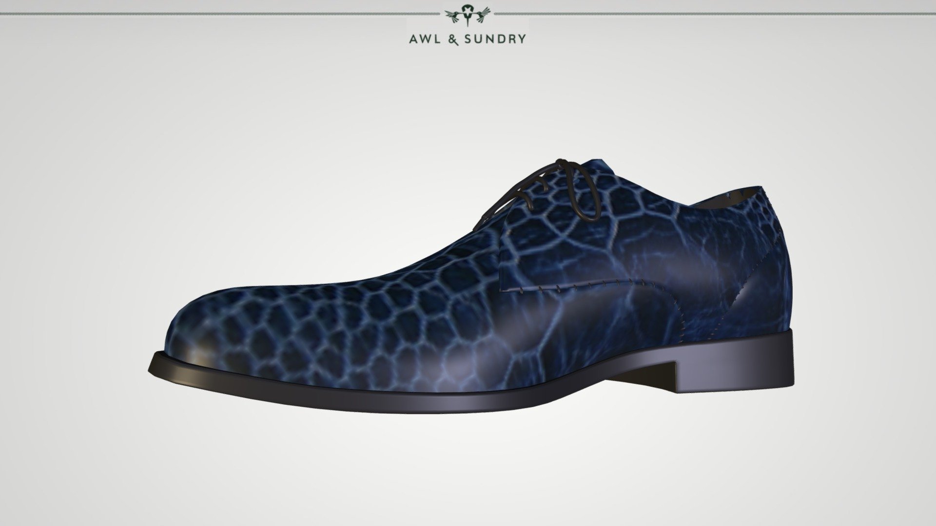 Shoe by Awl&Sundry - 3D model by Klaas Nienhuis (@klaasnienhuis ...