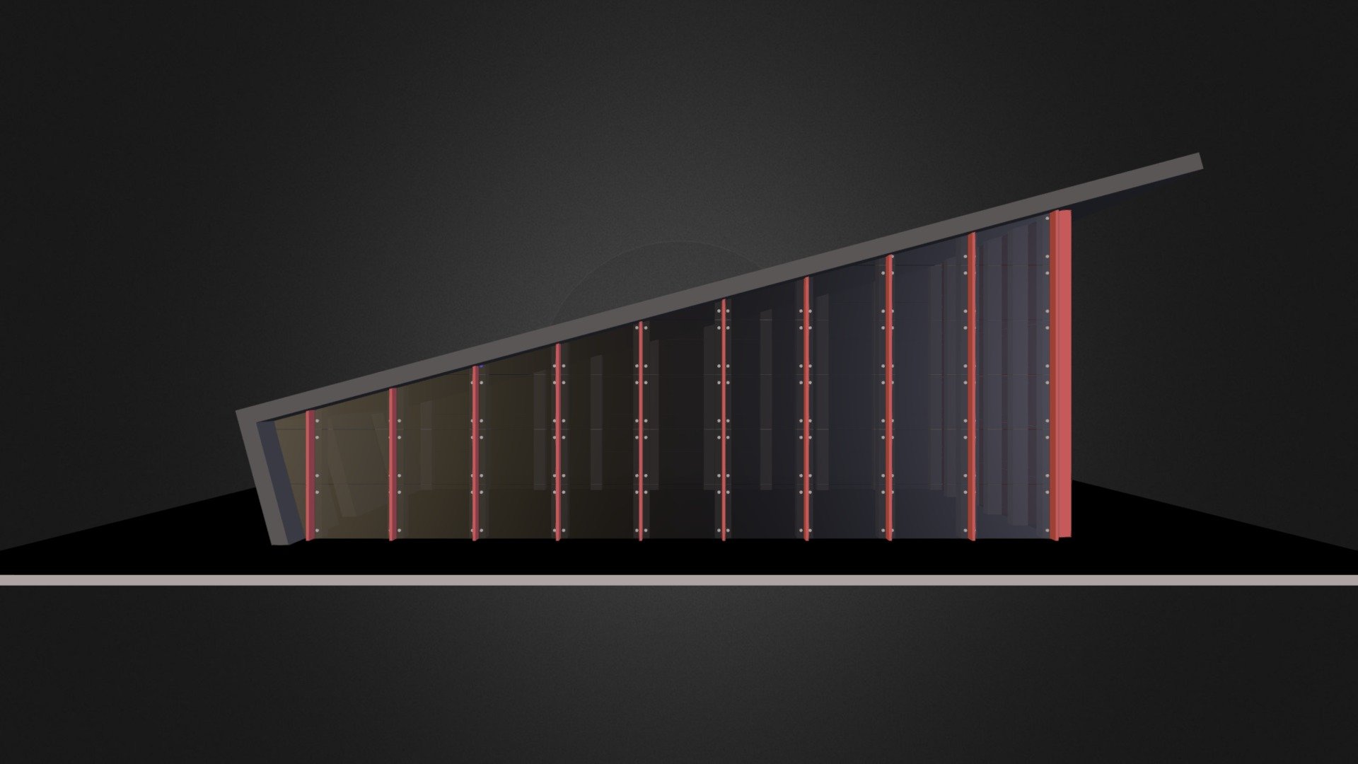 glass structure - 3D model by Bernardo Almeida (@BernardoAlmeida ...