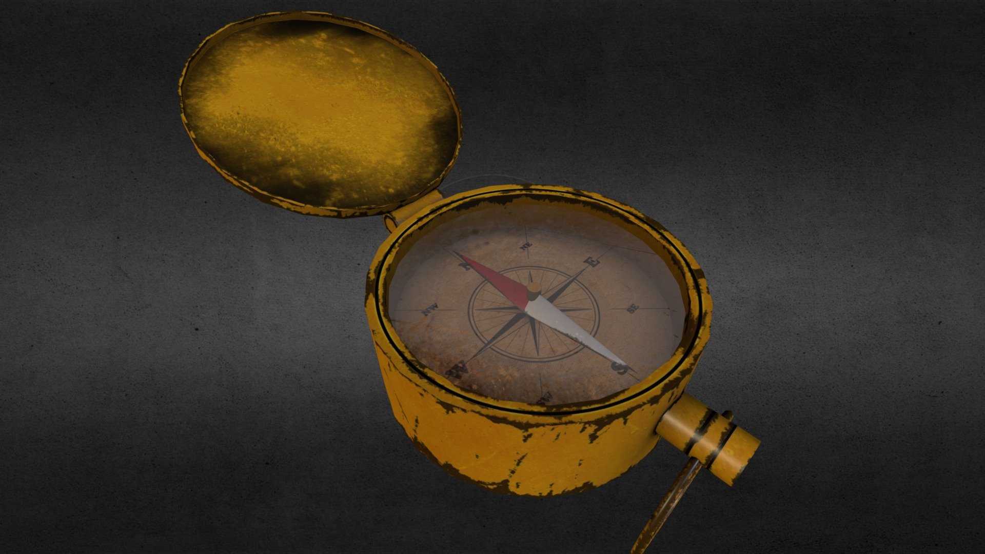 Old Compass - 3D model by TigeRush (@viqofirdaus) [3VMghlo] - Sketchfab