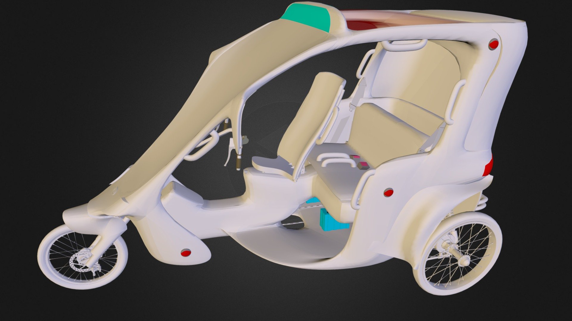 Triclo - 3D model by kevinlatorre (@KLu) [3WyNFCh] - Sketchfab