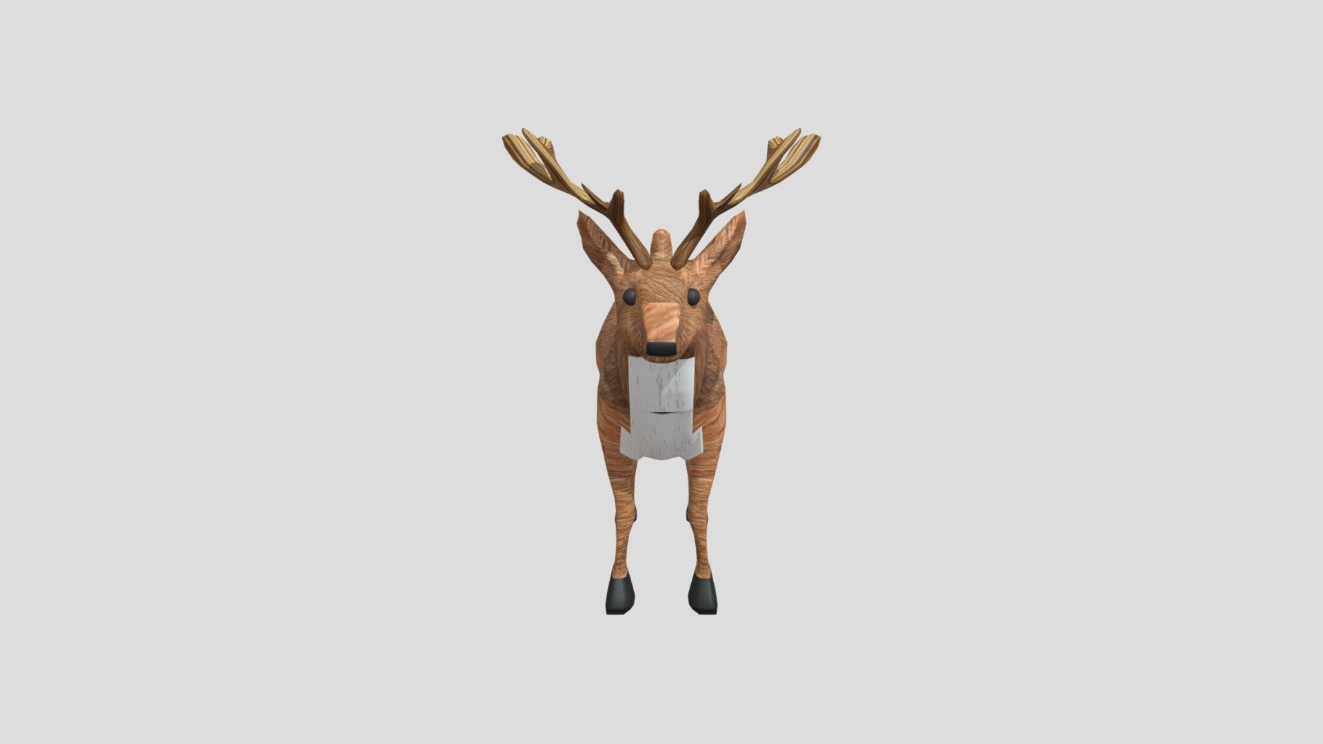 deer - 3D model by qwerbook000 [3a01f89] - Sketchfab