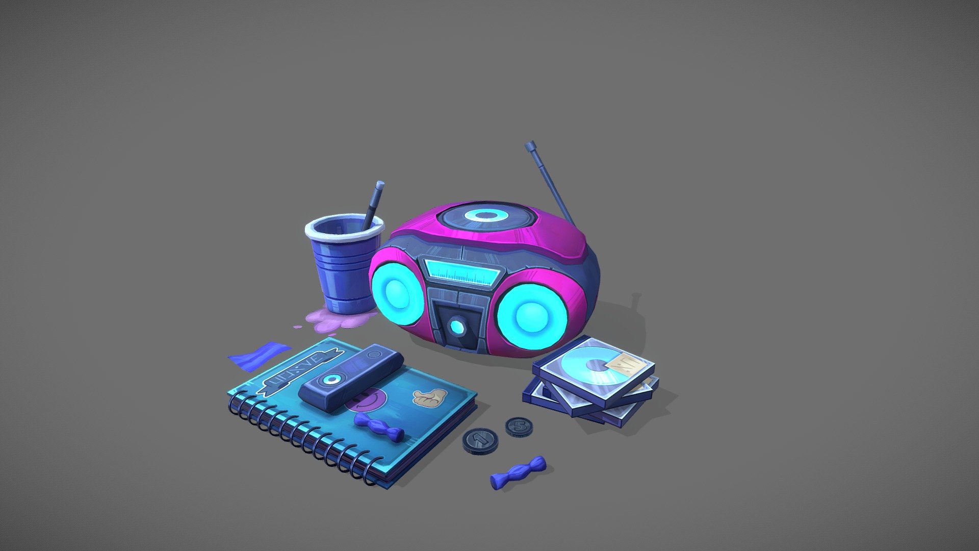 boom - 3D model by elfenceres [3a03ce9] - Sketchfab