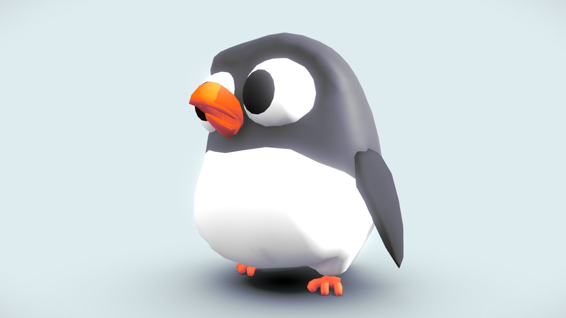Low Poly Cartoon Penguin - Buy Royalty Free 3D model by Toon Goo ...