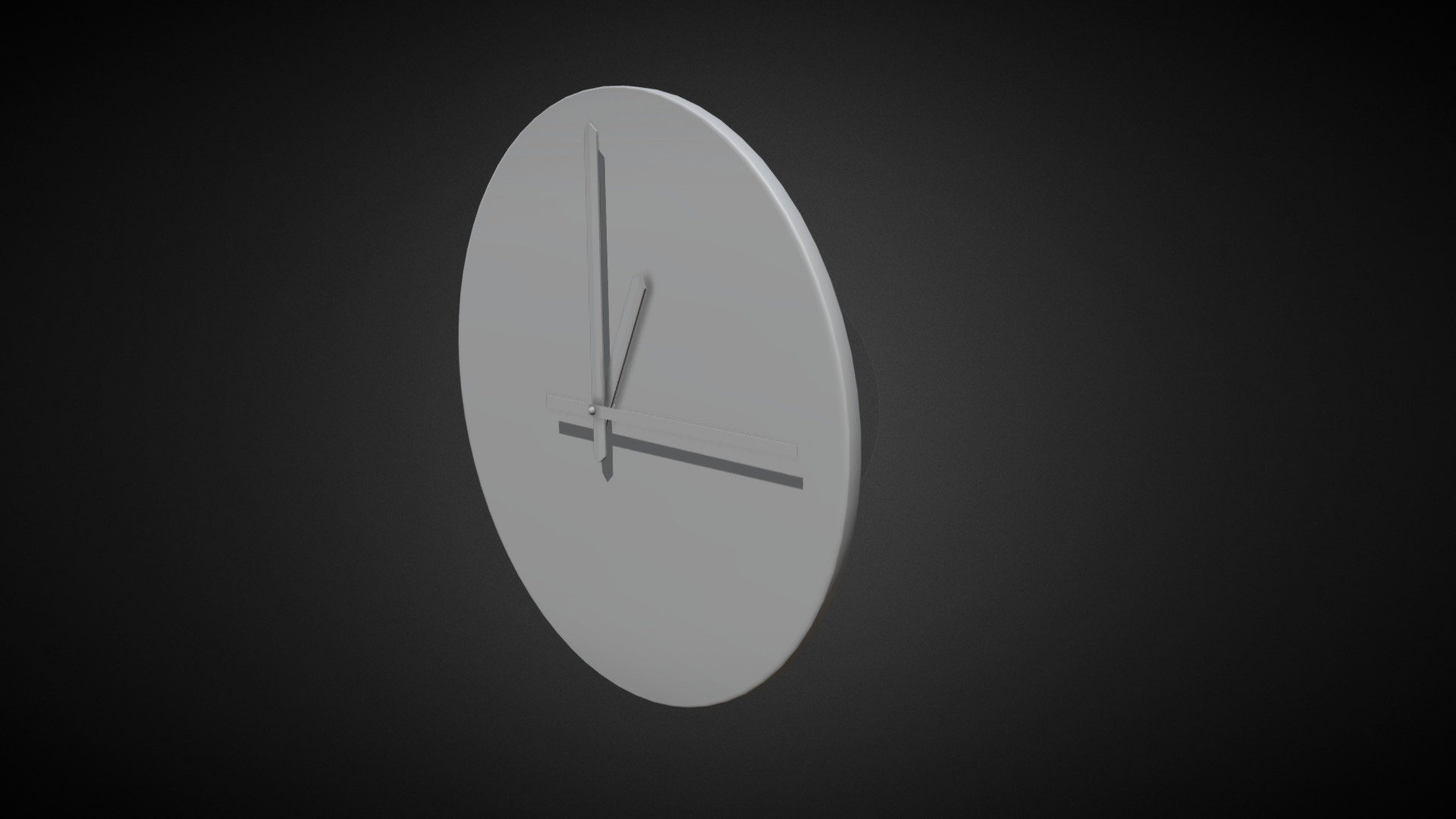 Wall Clock - 3D model by zmage [3a05511] - Sketchfab