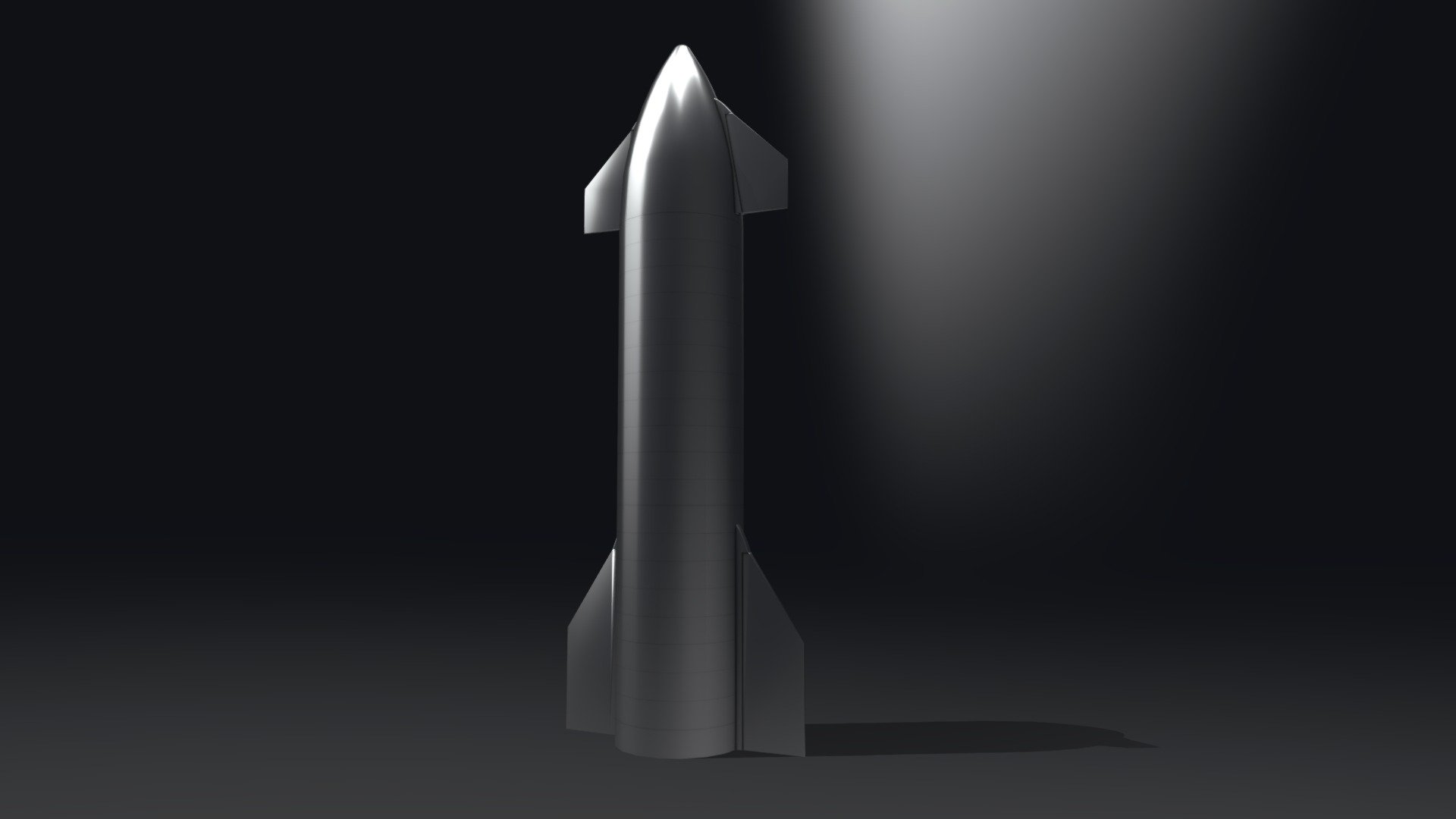 SpaceX Starship SN8 - 3D model by benhammer [3a05d2c] - Sketchfab