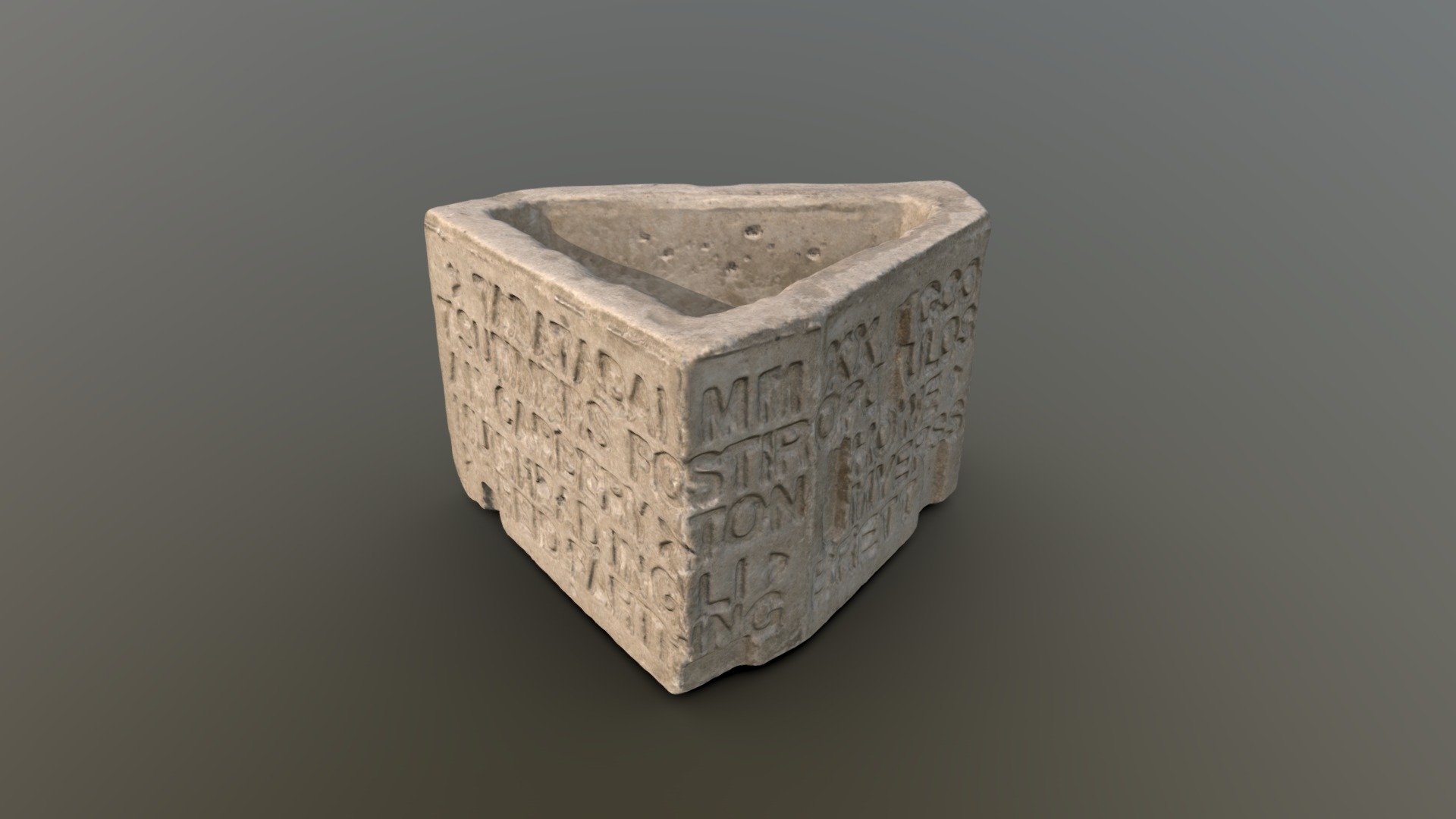 Concrete Cast Sculpture - LCC - 3D model by PG-LCC [3a05ff0] - Sketchfab