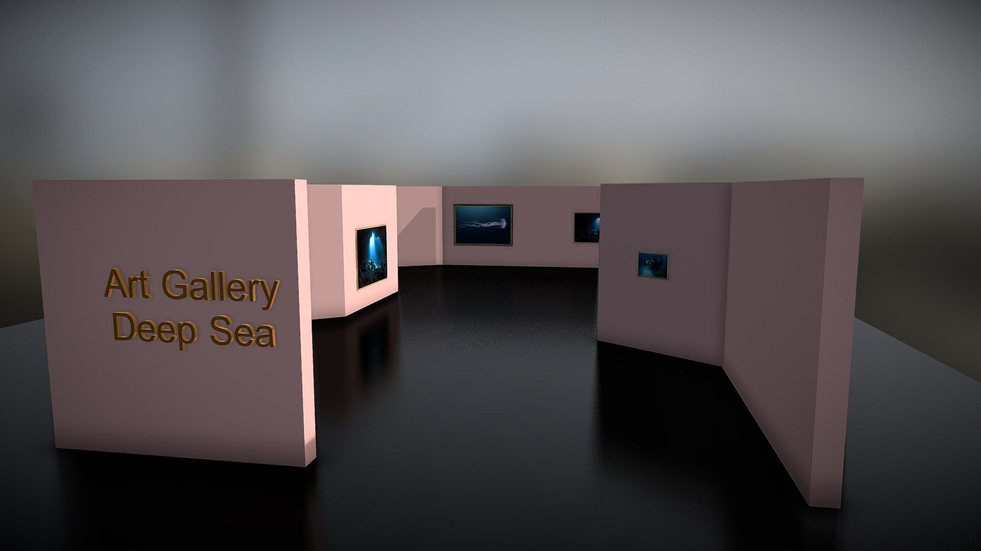 Art Gallery Deep Sea - 3D model by Fredrik Nilsen (@FredrikNilsen ...