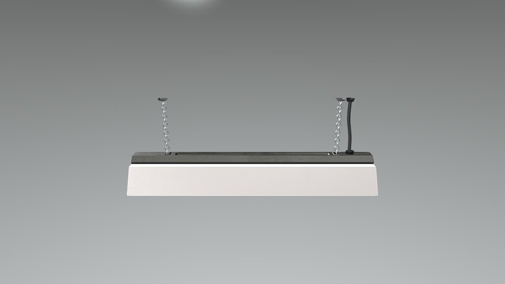 Fluorescent Light - 3D model by owestgate [3a08d72] - Sketchfab