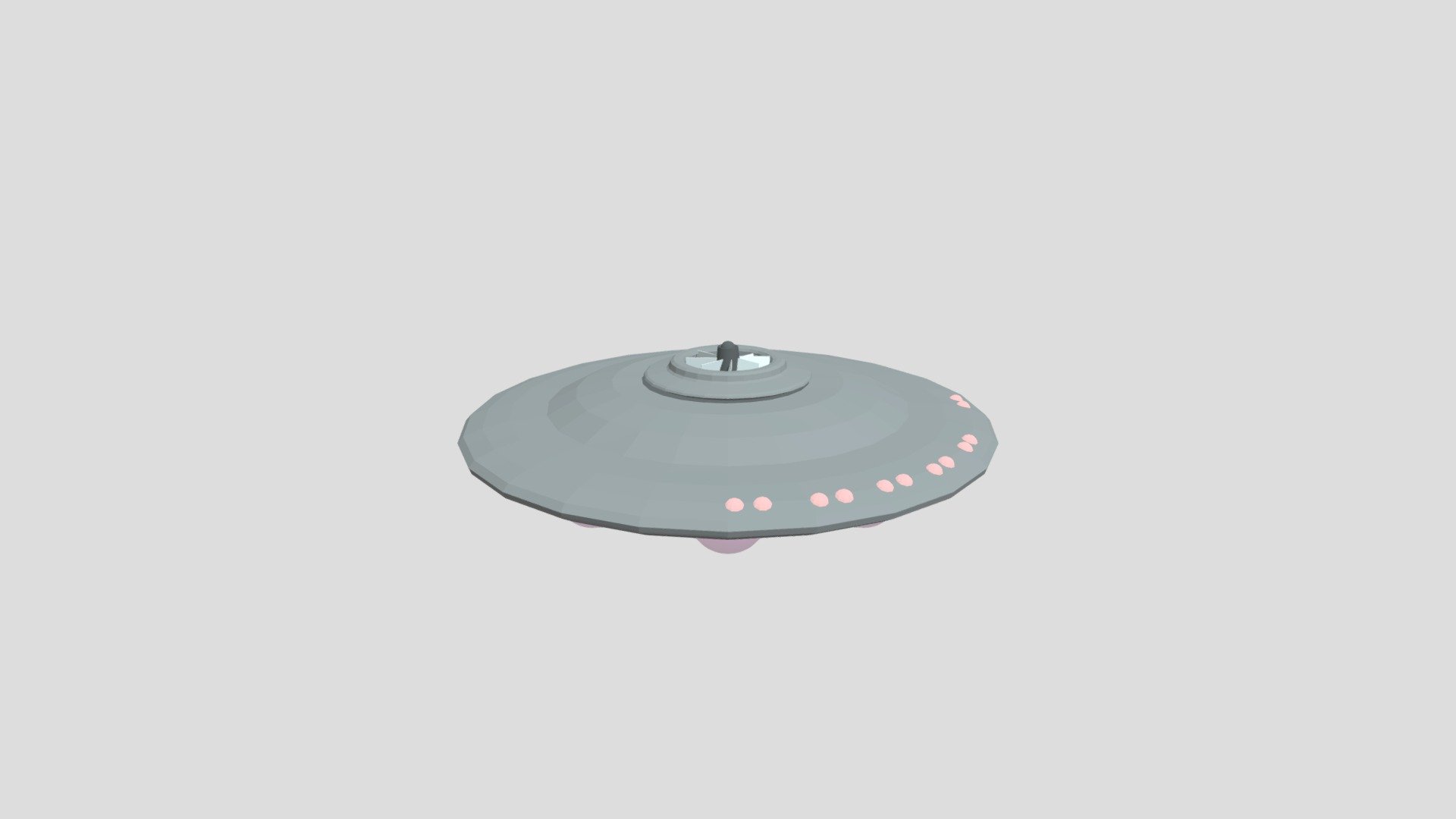 UFO - 3D model by ToeHam [3a09129] - Sketchfab