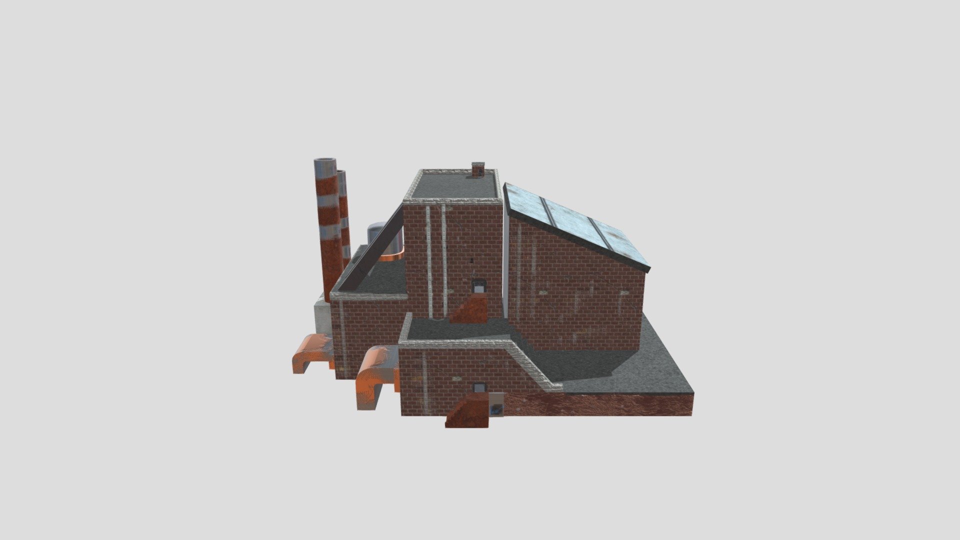 Factory - Download Free 3D model by SameerAlmujahid (@sameerAL ...