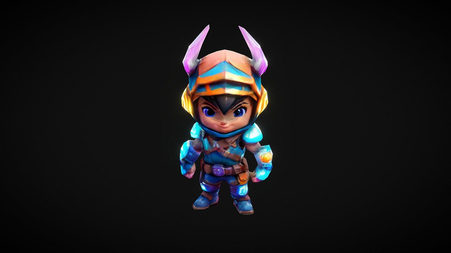 Image of a video game character - Download Free 3D model by klrxyz ...