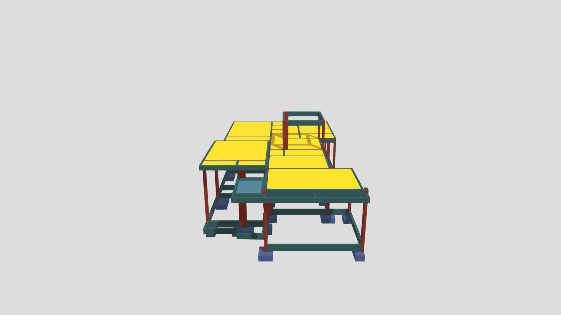 0347 - Projeto de Estrutural - MODELO 3D GS - 3D model by ...