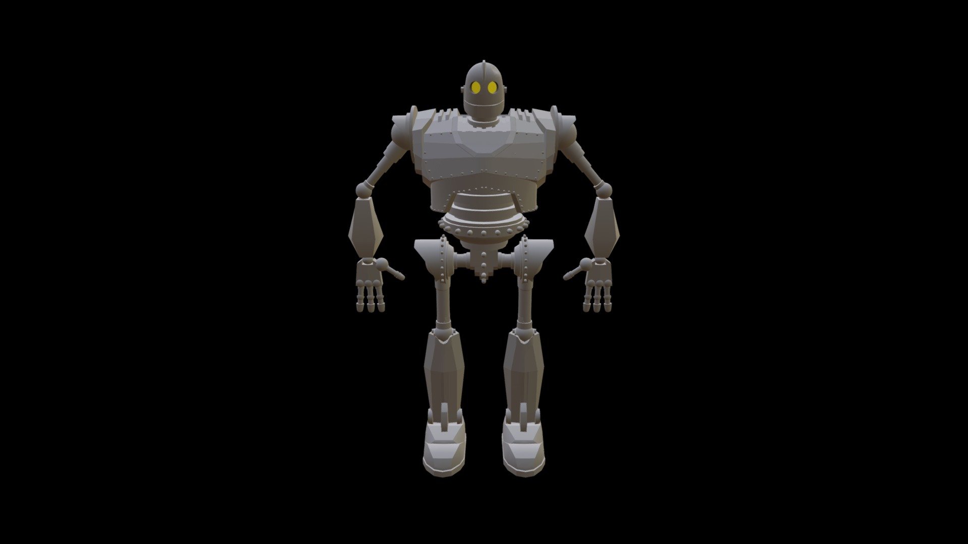 The Iron Giant - 3D model by danielsirota [3a0ca3d] - Sketchfab
