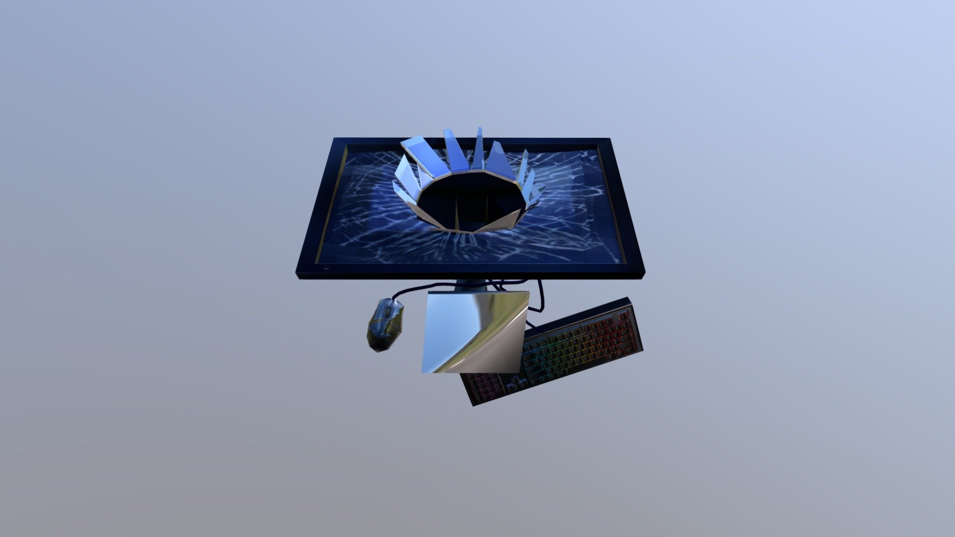 Monitor_Roblox Project - 3D model by Myst.Ery [3a0cc00] - Sketchfab