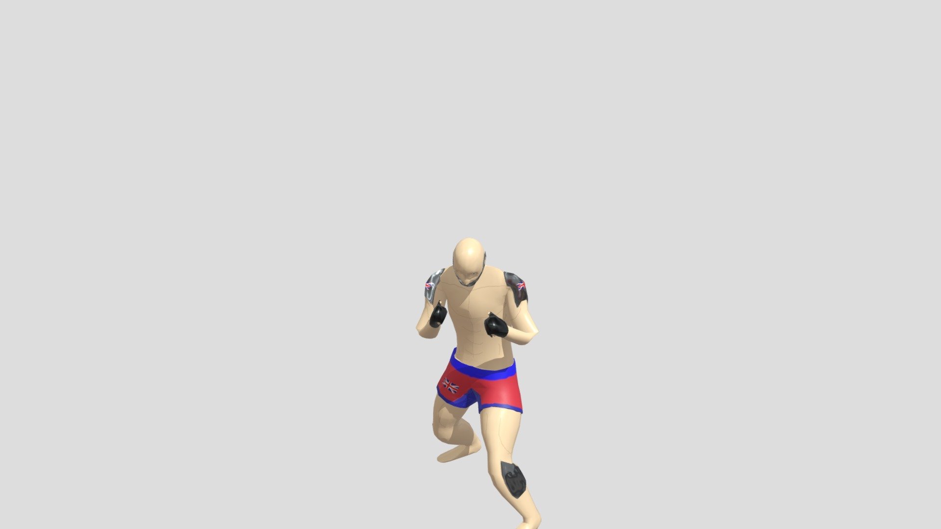 Futuristic MMA fighter - 3D model by CTUOW1 [3a0e525] - Sketchfab