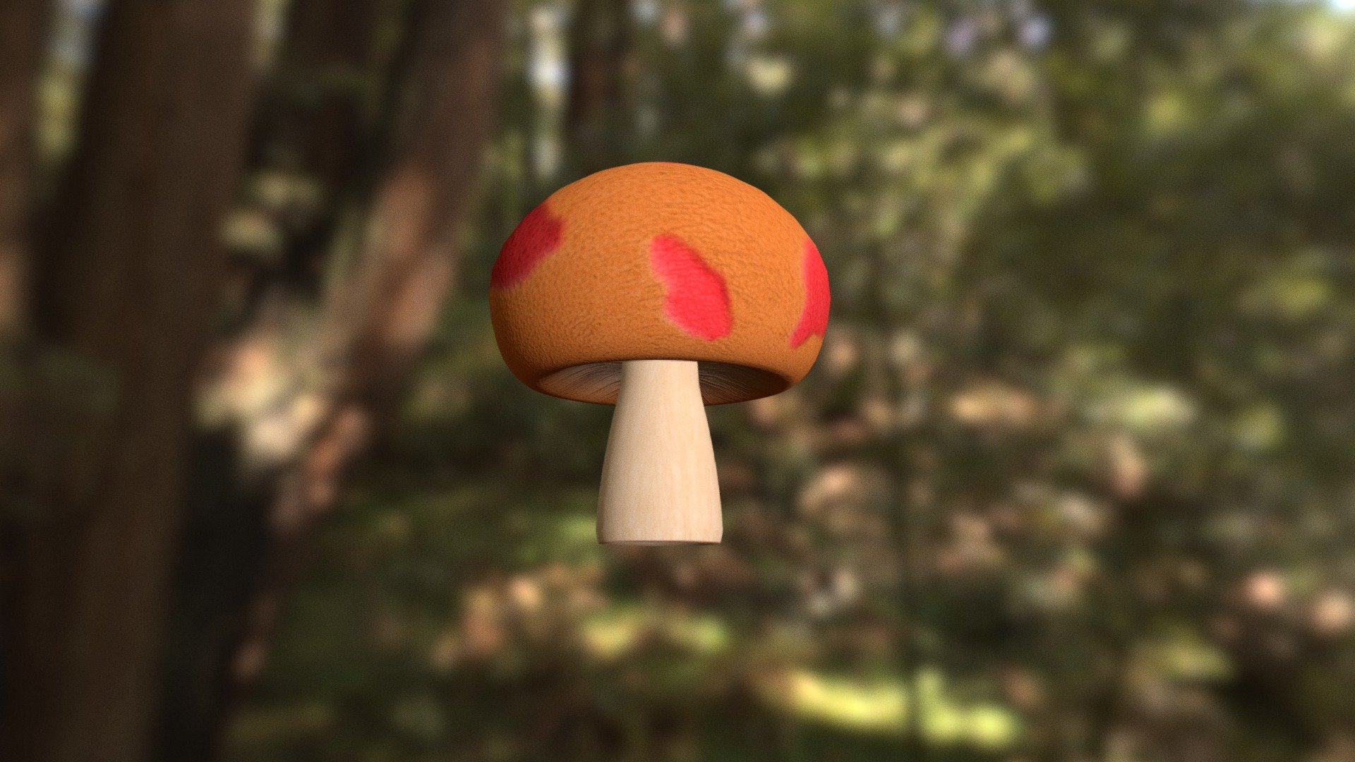 Mushroom - 3D model by keymoinn [3a11b4c] - Sketchfab