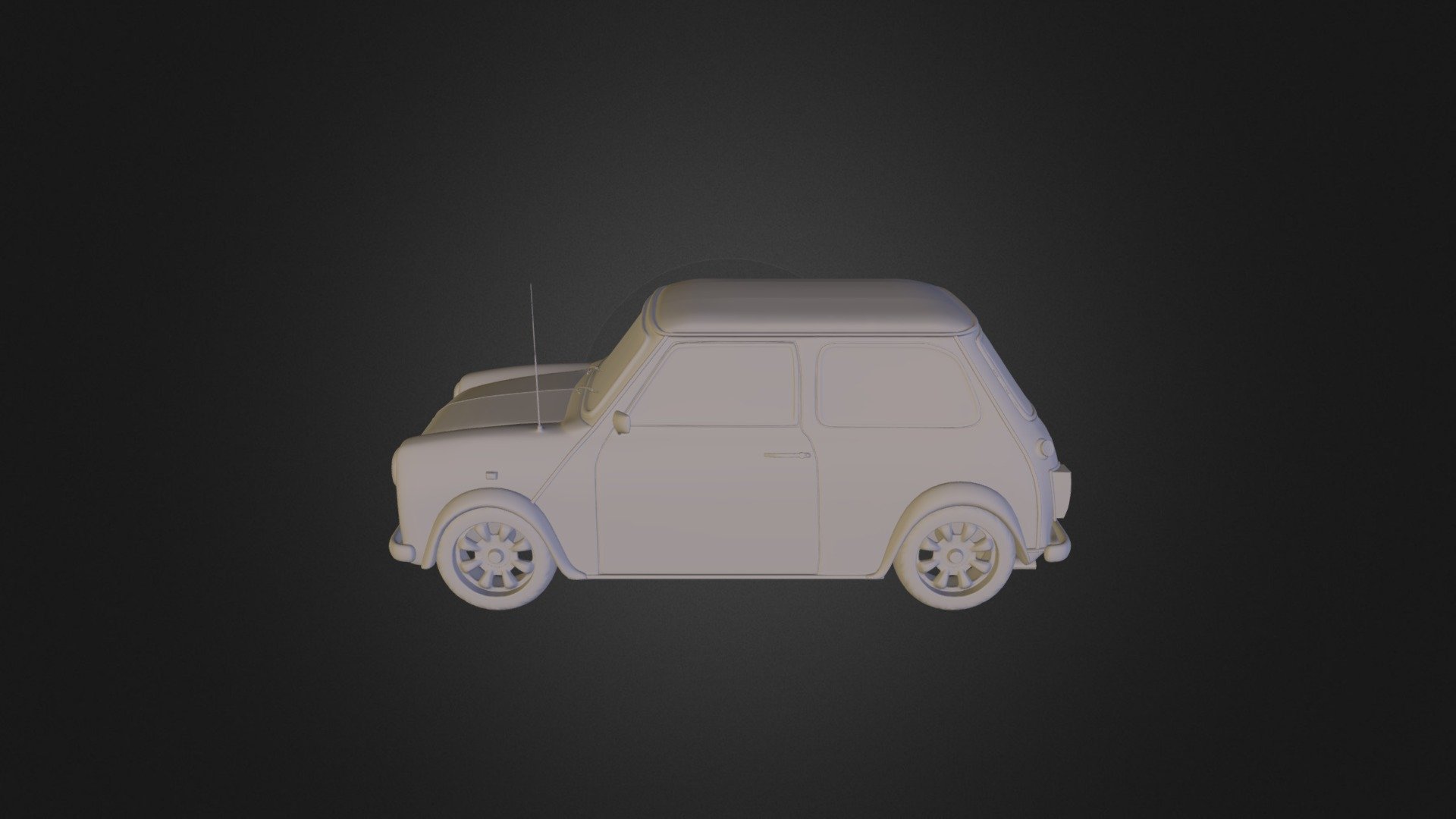 Classic Mini Model- High Poly - 3D model by phasegaming [3a11b5e ...