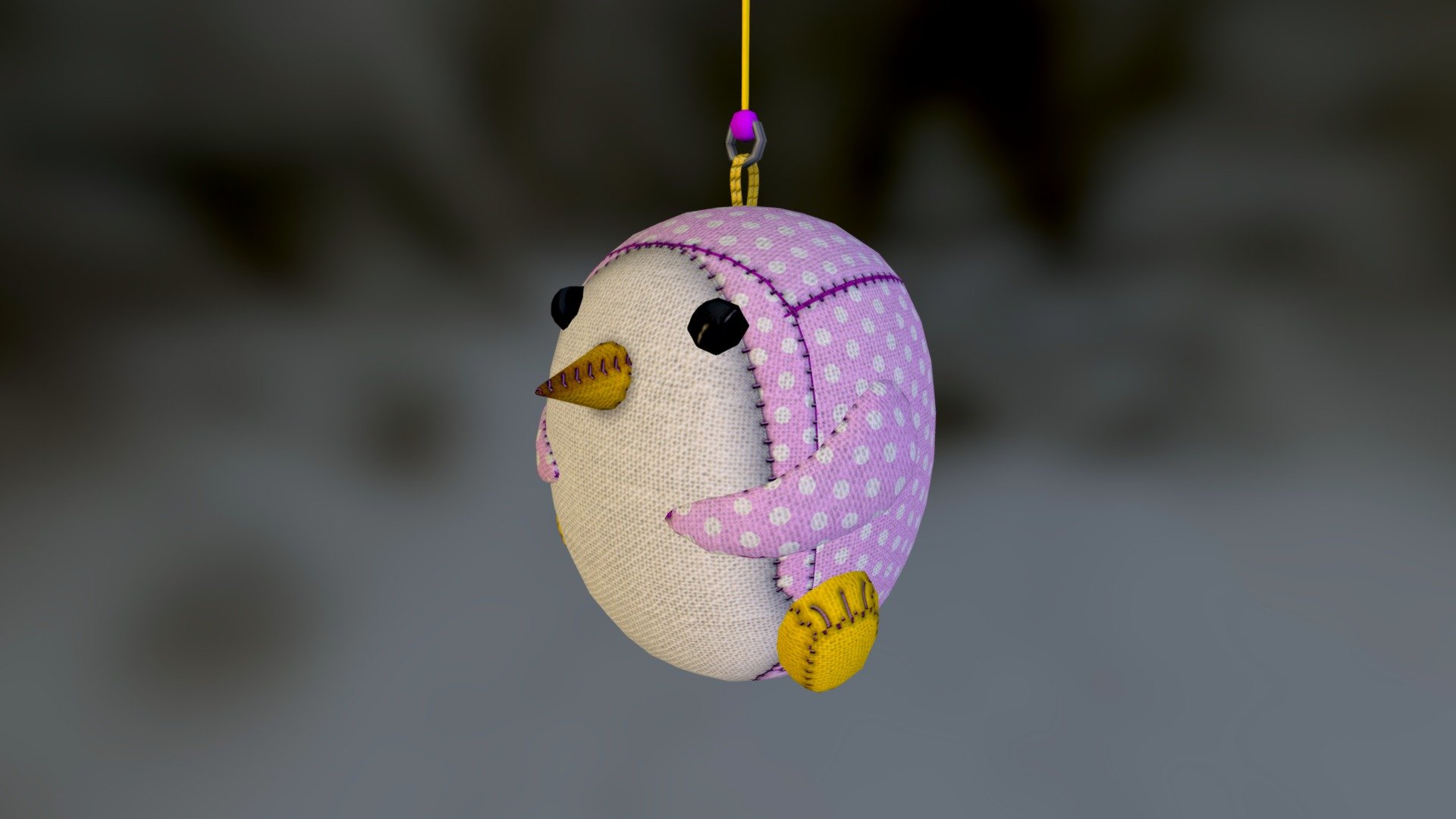 Ping Ping - Purple Version - UCAC4 - 3D model by UltraMelon [3a11caf ...