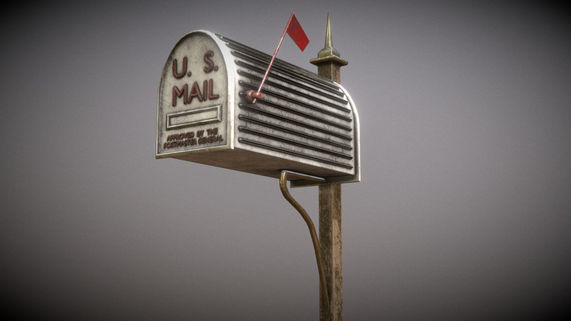 U.S. Mailbox - Buy Royalty Free 3D model by Thomas Binder (@bindertom61 ...