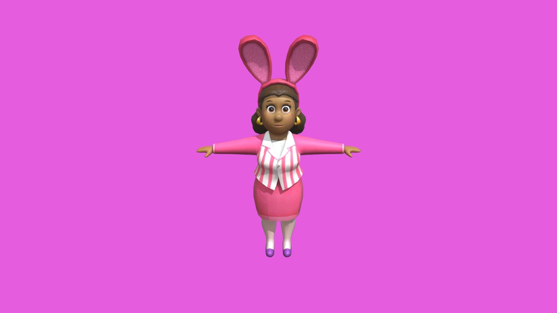 Mayor Goodway (Bunny Costume) - Download Free 3D model by kingston ...