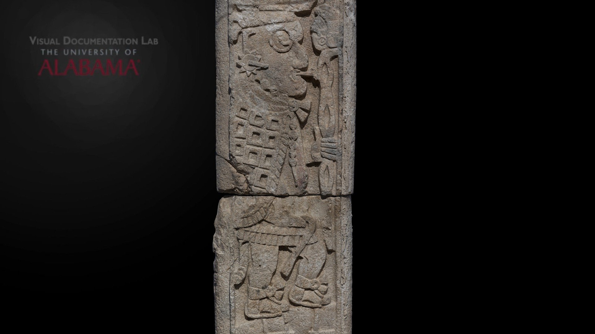 Classic Maya carved panel - 3D model by Alexandre Tokovinine ...