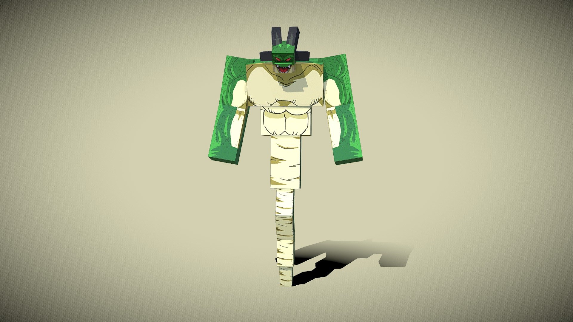 Porunga - 3D model by 1ost_ [3a14d6c] - Sketchfab