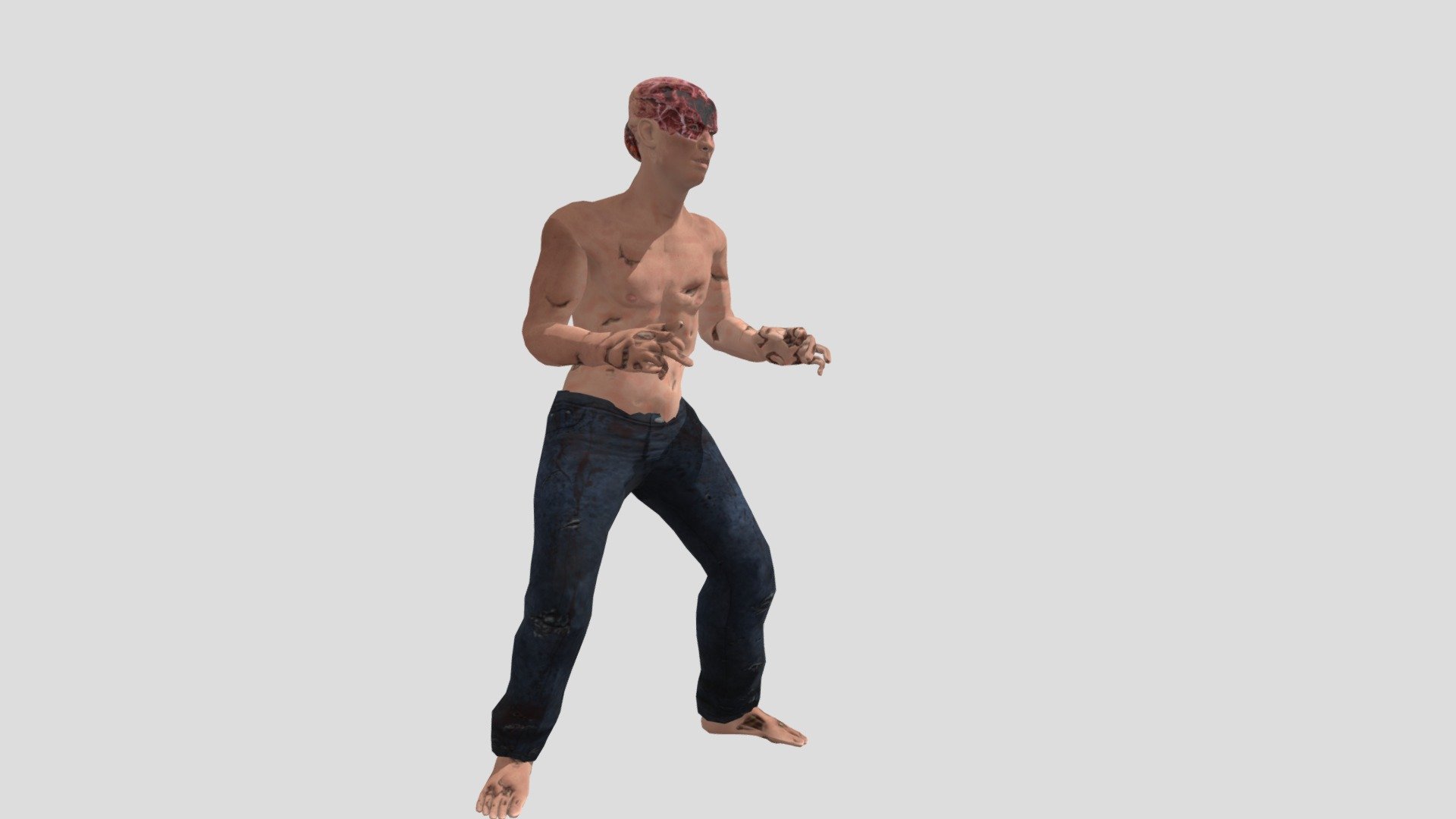 Enemy Zombie monster - Buy Royalty Free 3D model by Marianito [3a1612f ...