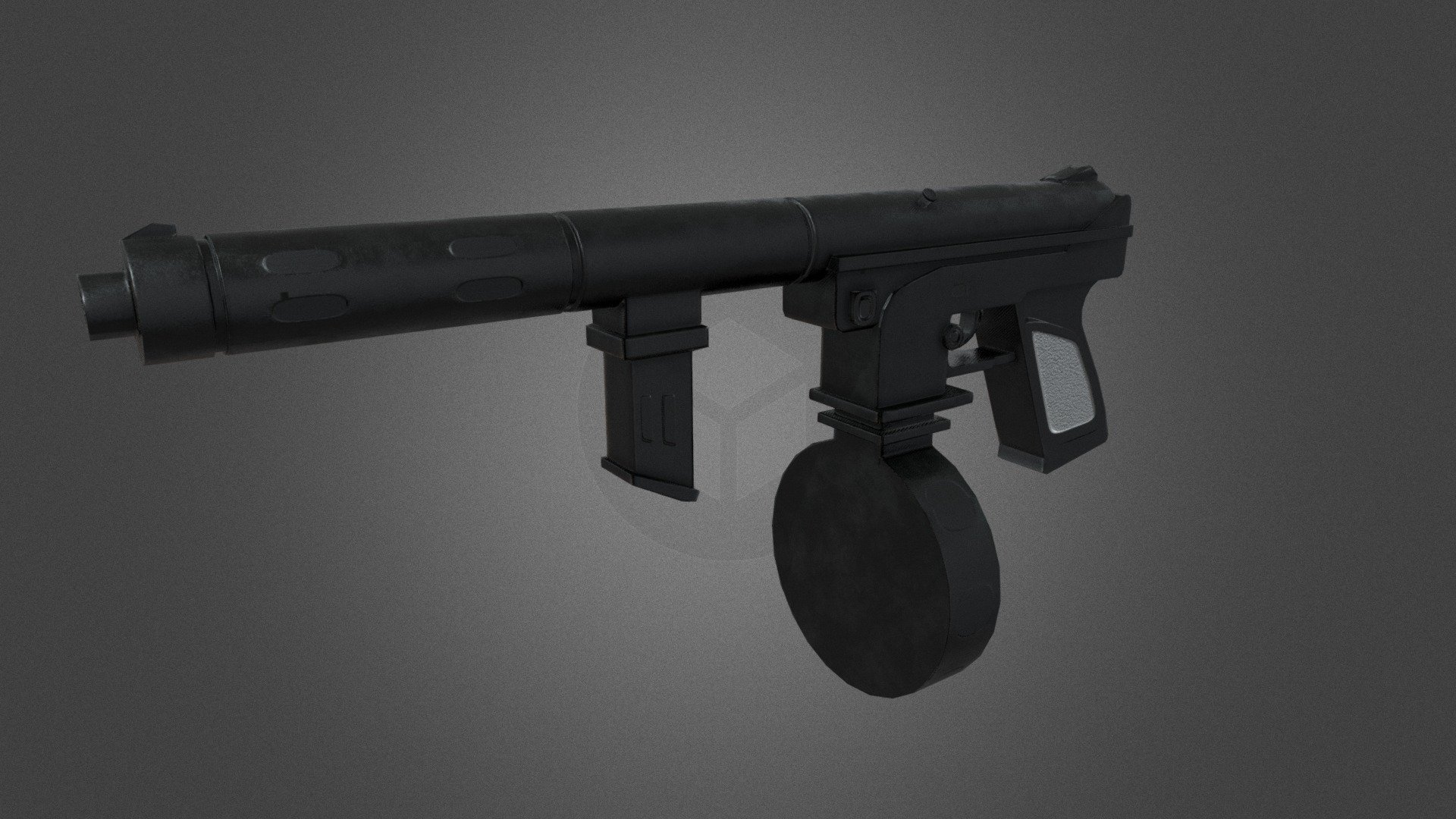 Simple gameready gun - Download Free 3D model by Mariano Sturm ...