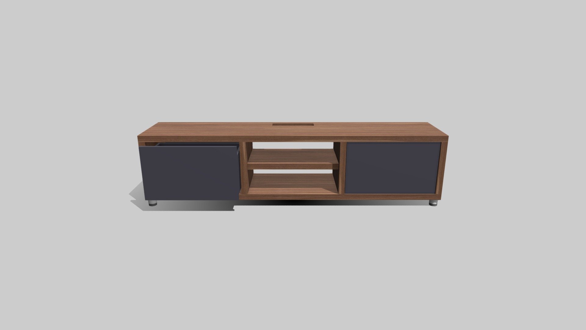 TV Console20181113 - 3D model by TWWF (@potato154) [3a16e81] - Sketchfab