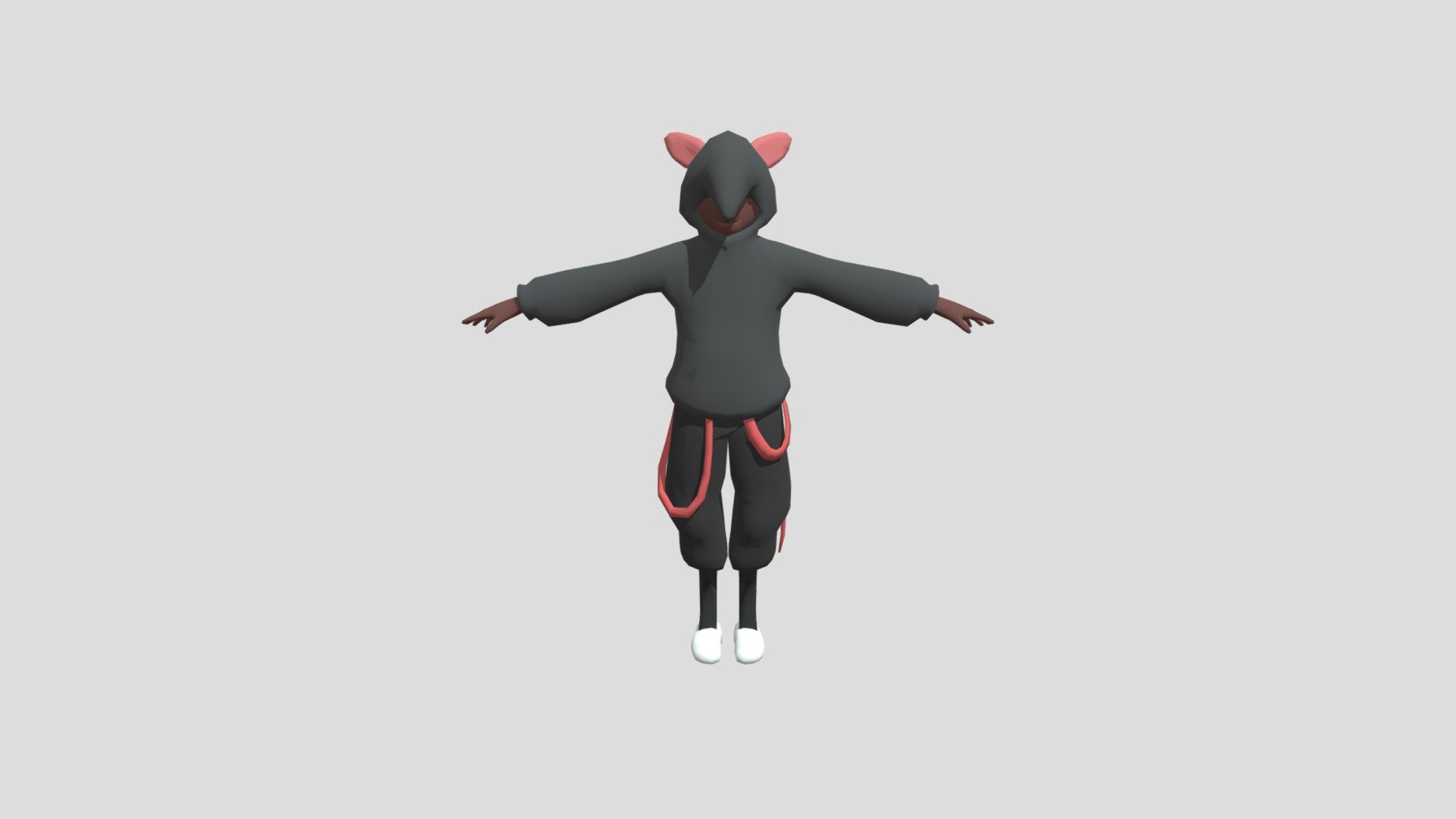 Mouse character 3D model - 3D model by filipp.aronovits [3a19a6a ...