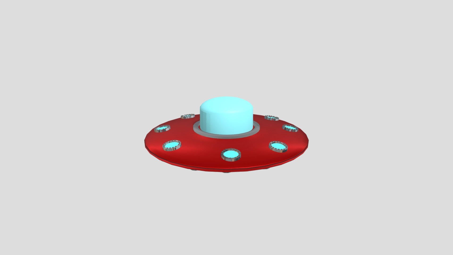 Red-ufo - Download Free 3D model by mrufo115674 [3a1b0cf] - Sketchfab