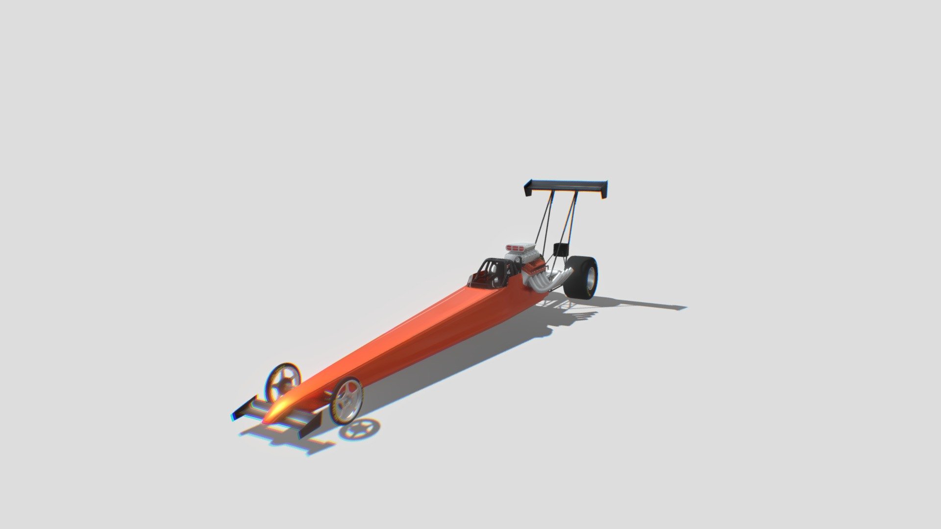 Dragster. - Download Free 3D model by the 86 guy (@the_86_guy) [3a1db4a ...